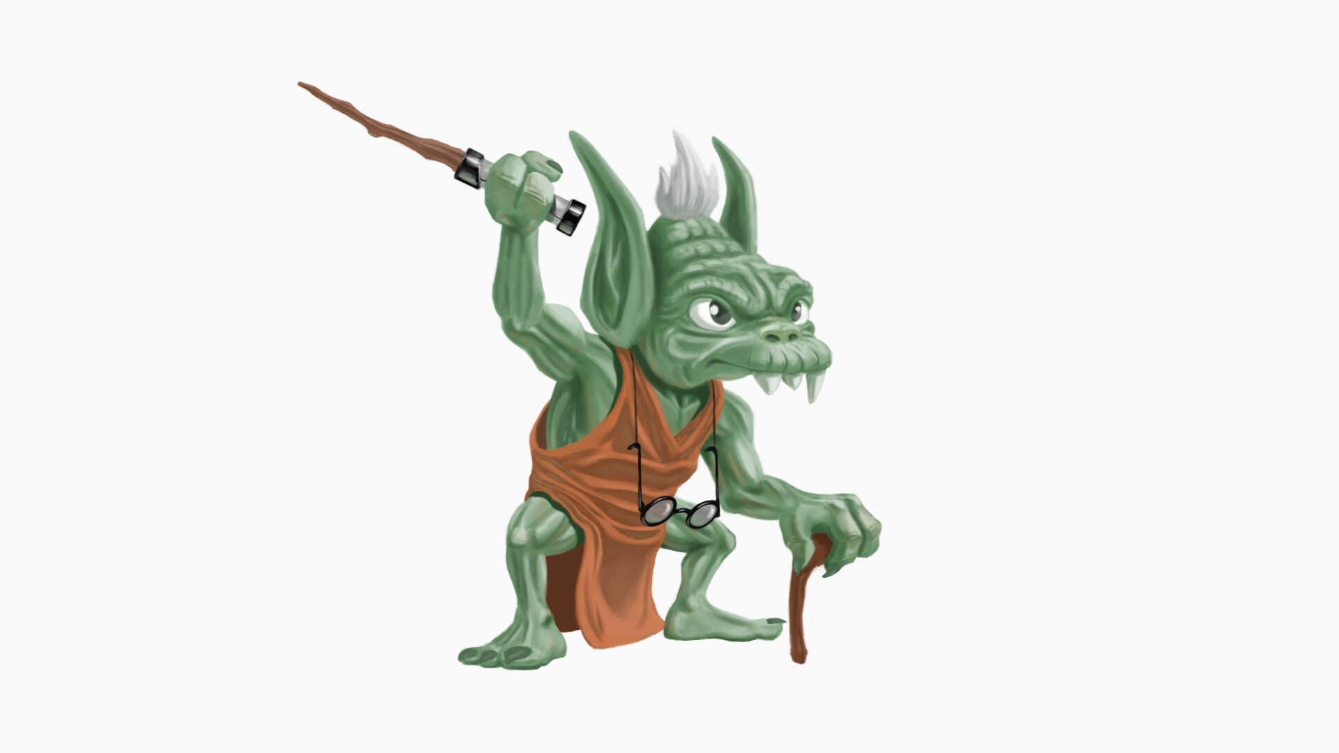 ArtStation - Weird Yoda