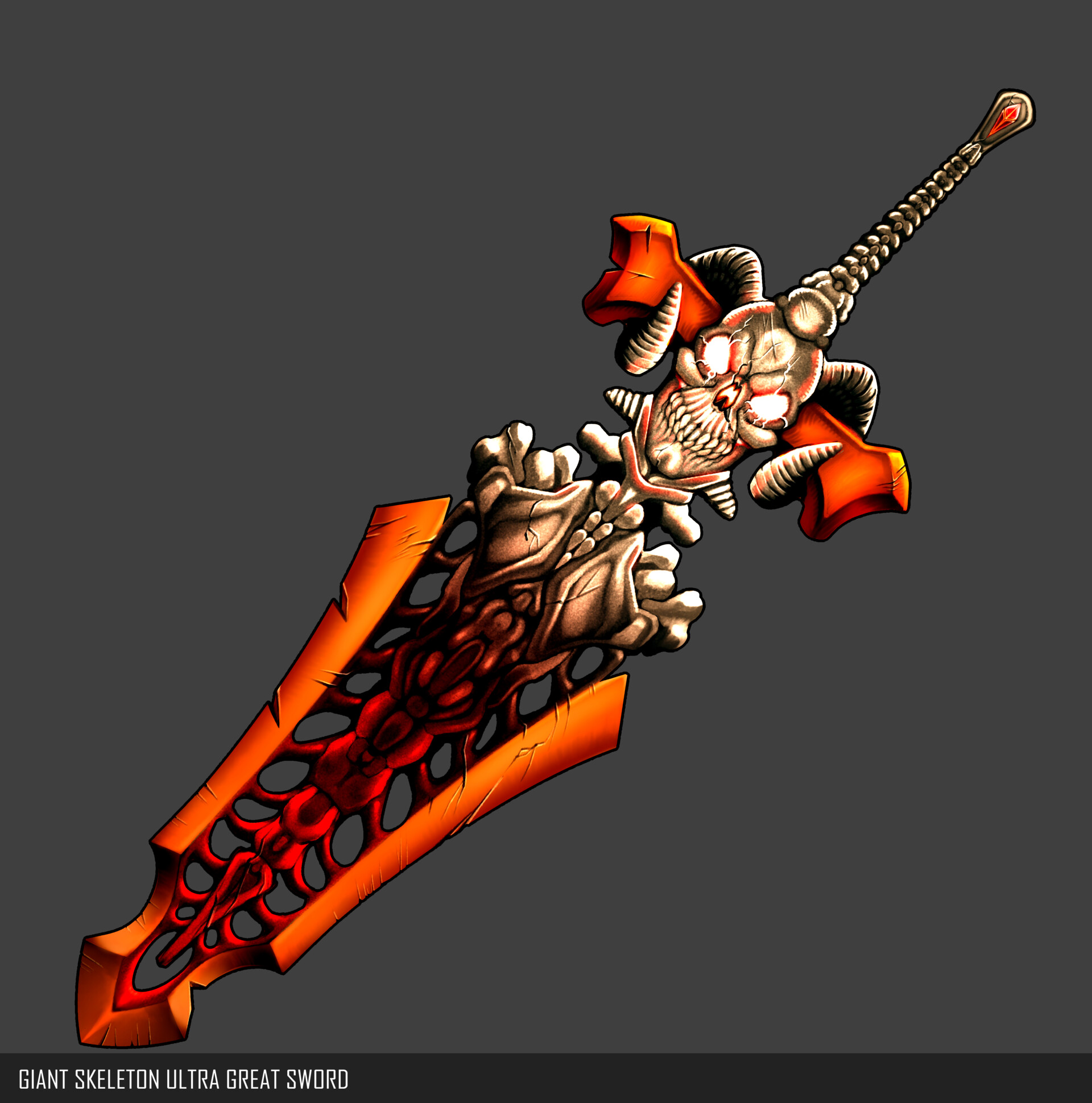 ArtStation - Skeletal Ultra Greatsword
