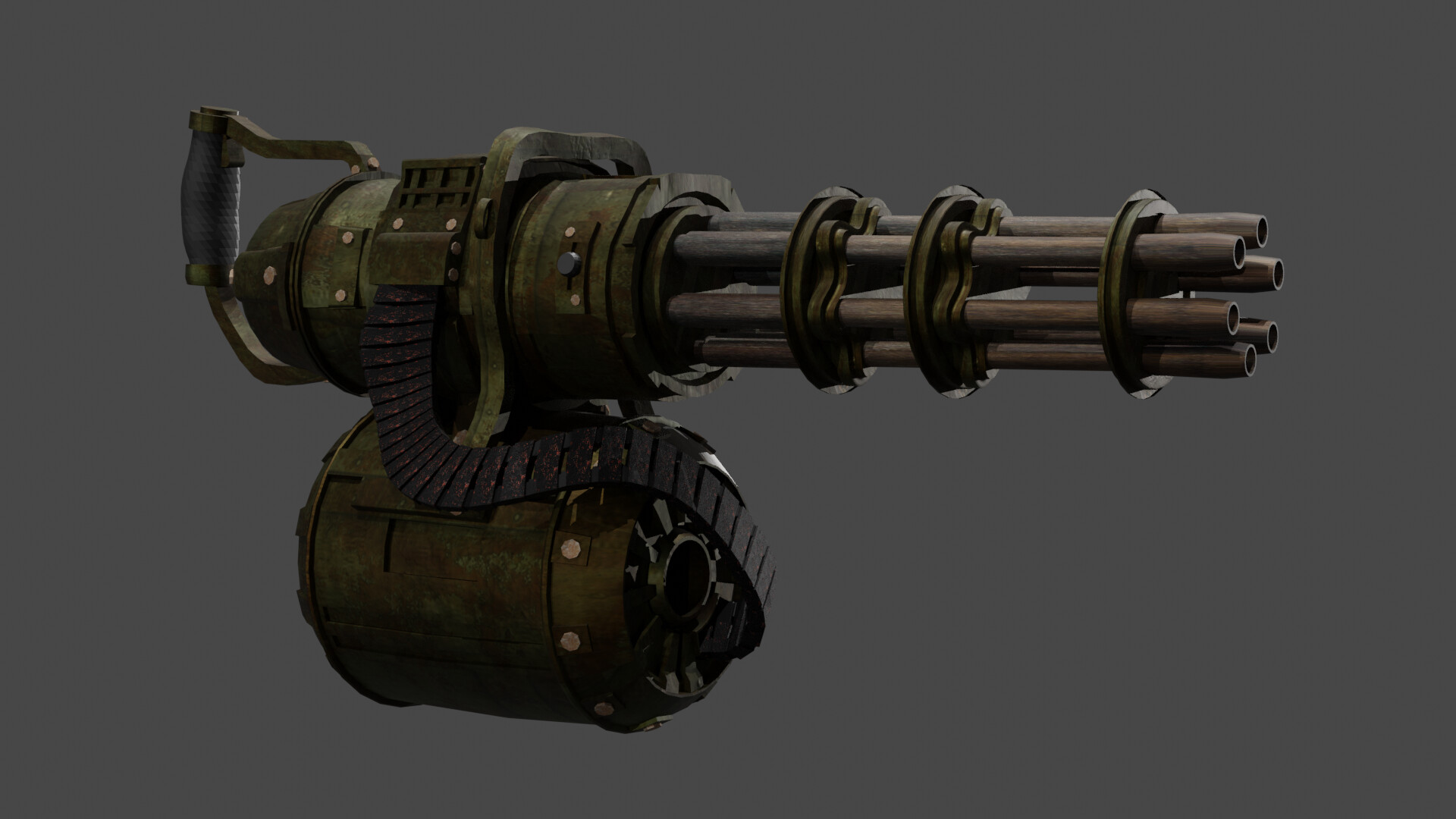ArtStation - Apocalyptic Minigun
