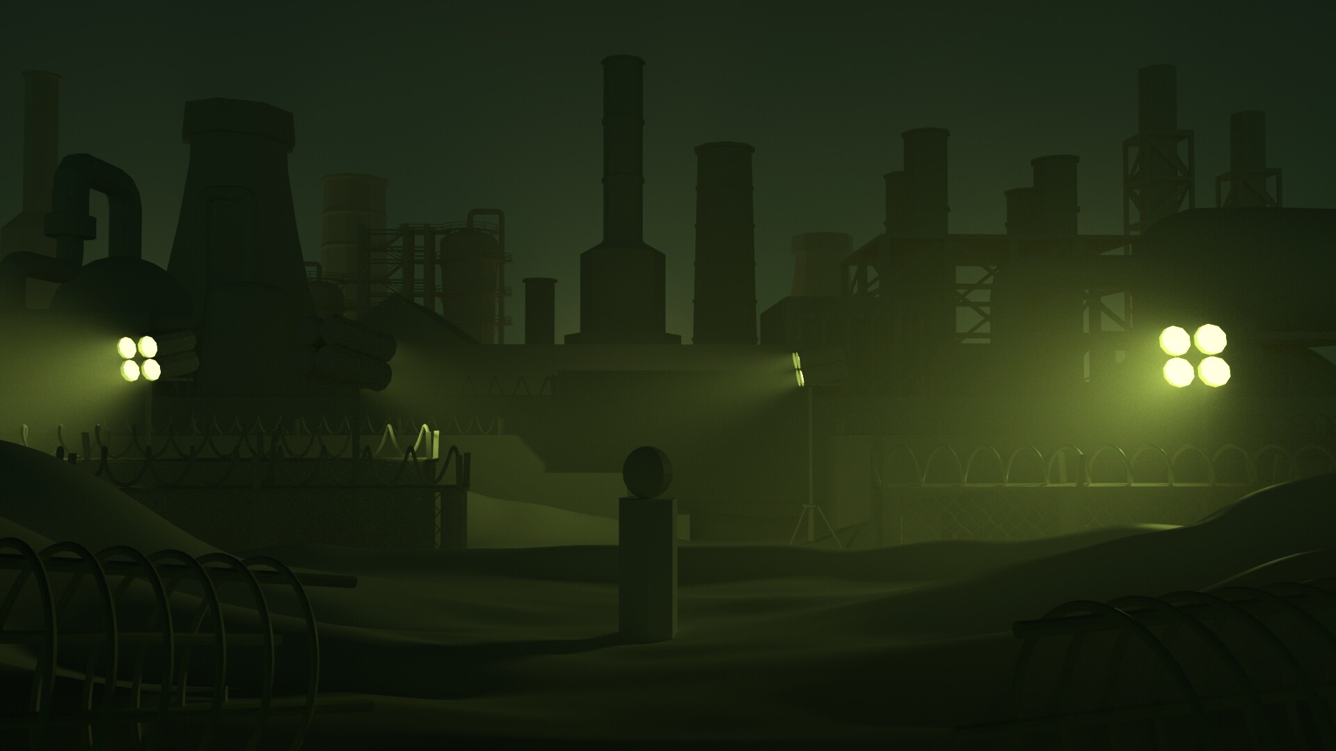 ArtStation - scene lighting