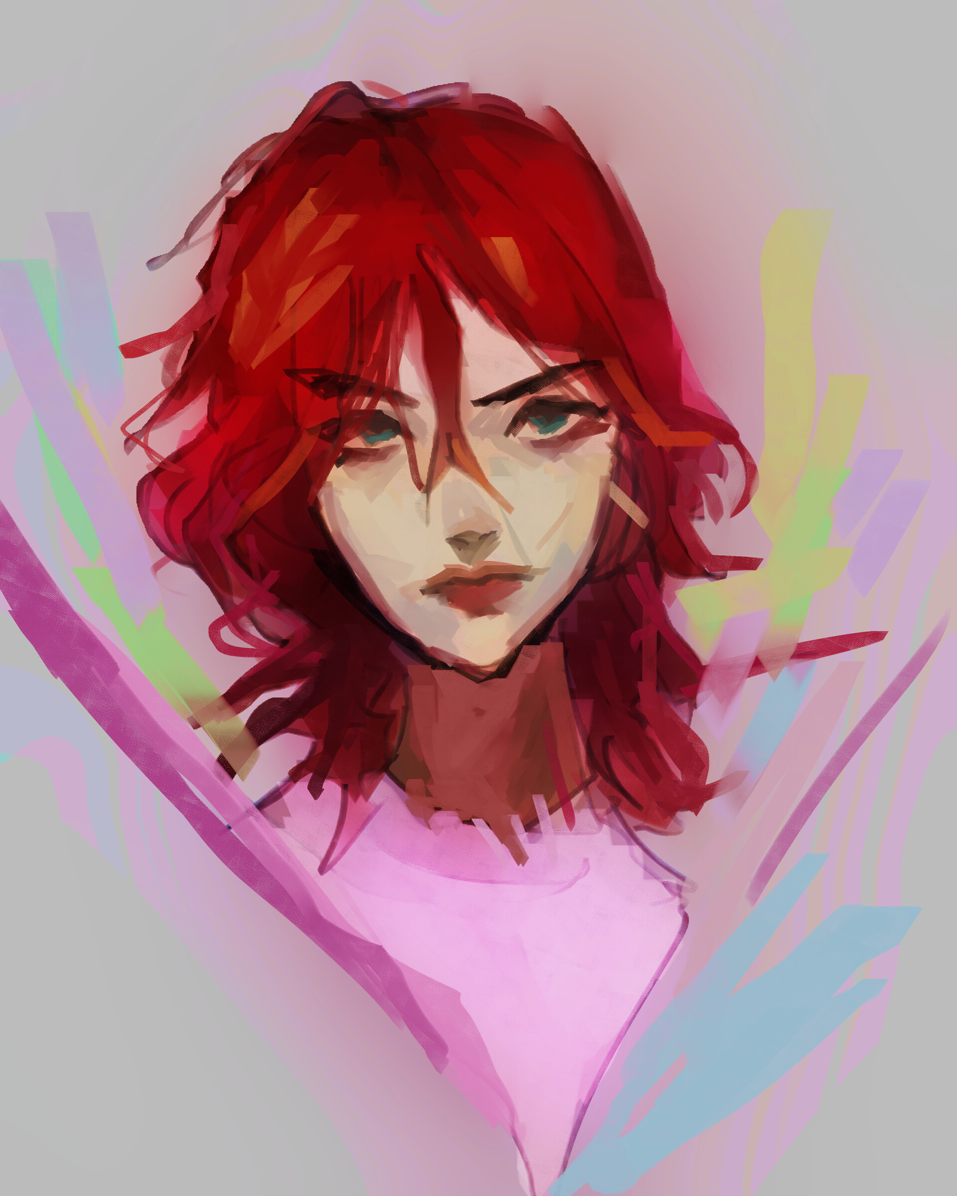 ArtStation - Smudged makeup