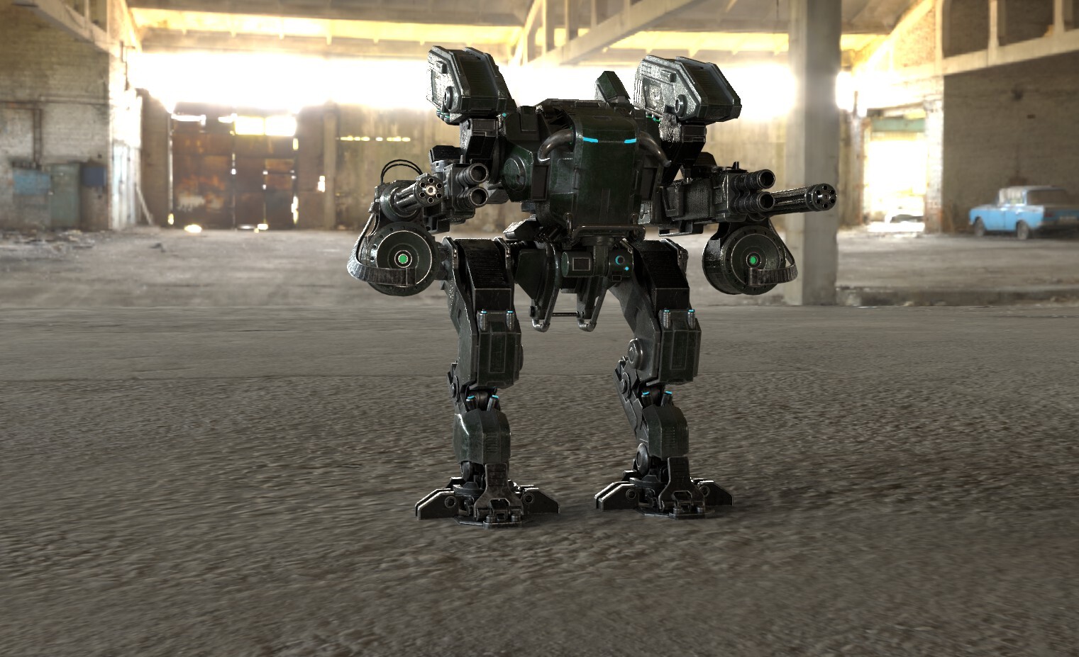 Andrii Bu - Huge Military Humanoid Robot + UPD