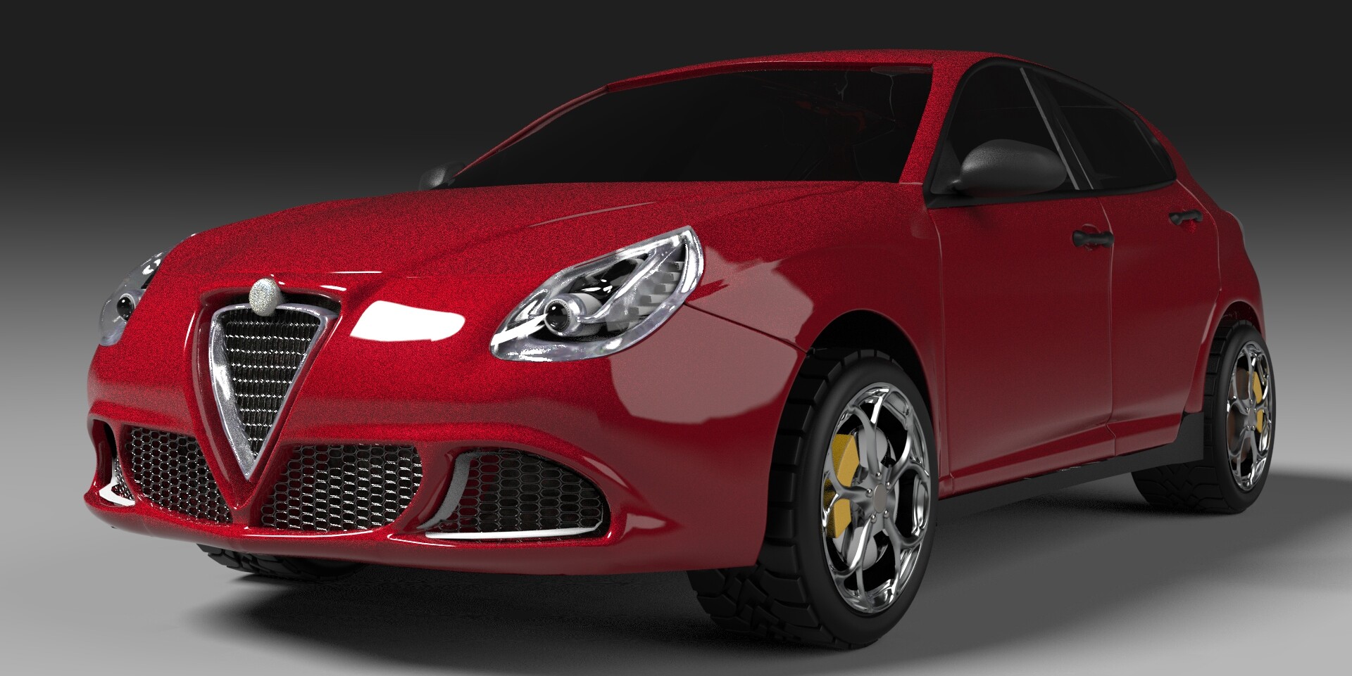 ArtStation - Stock Alfa Romeo Giulietta
