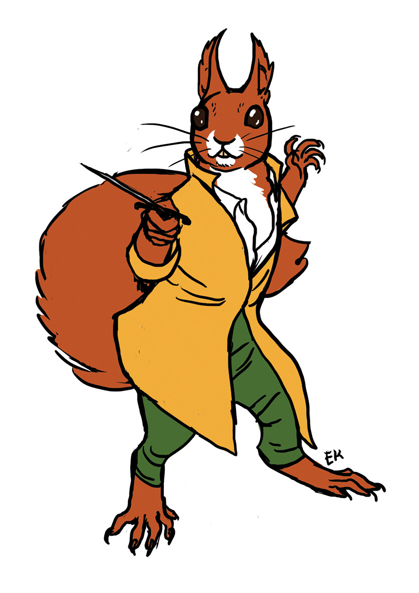 Essi Kakkola - Mutant Animals for RPG Zine Project