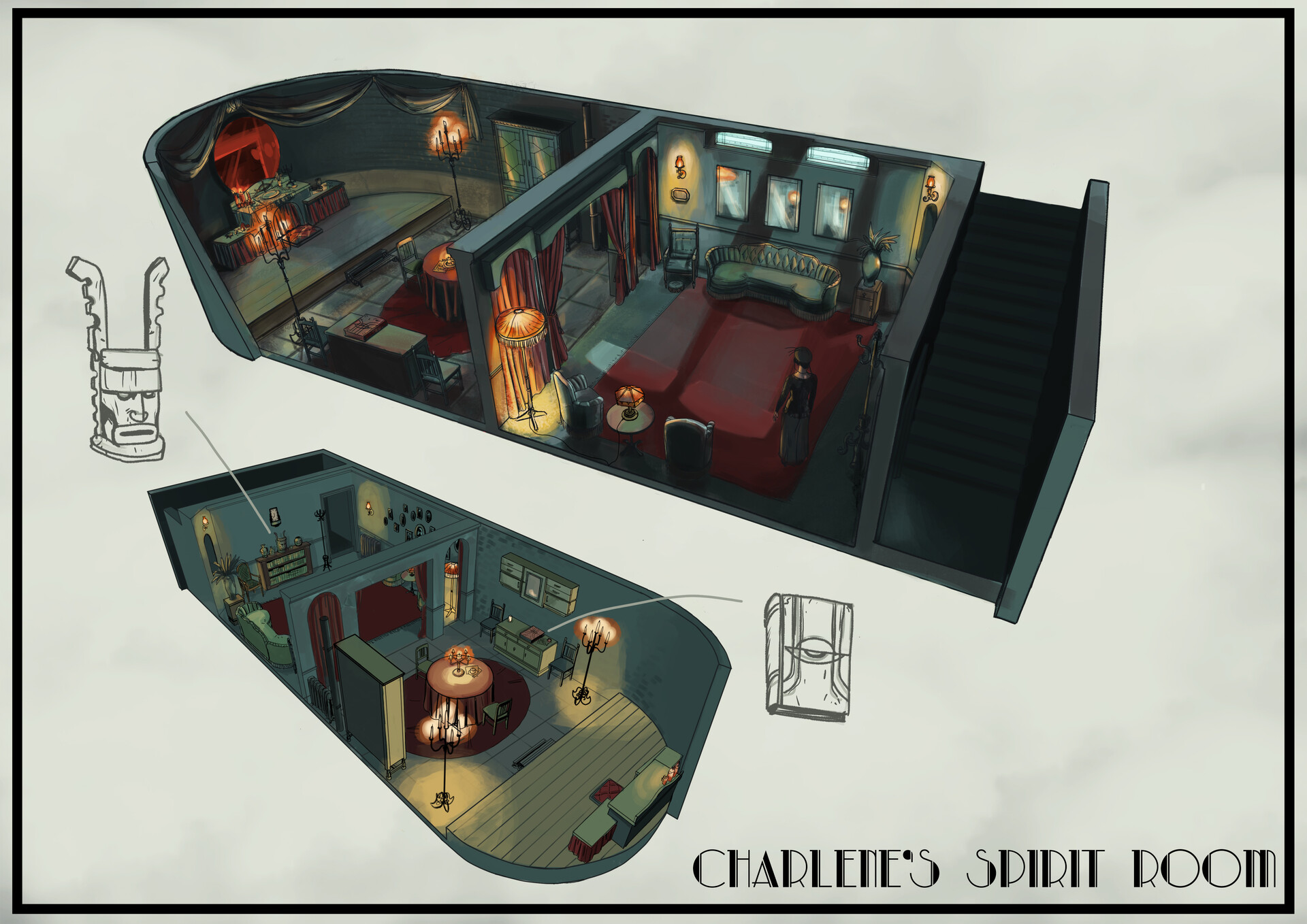 Marlon Jordan - Clairvoyant's Spirit room