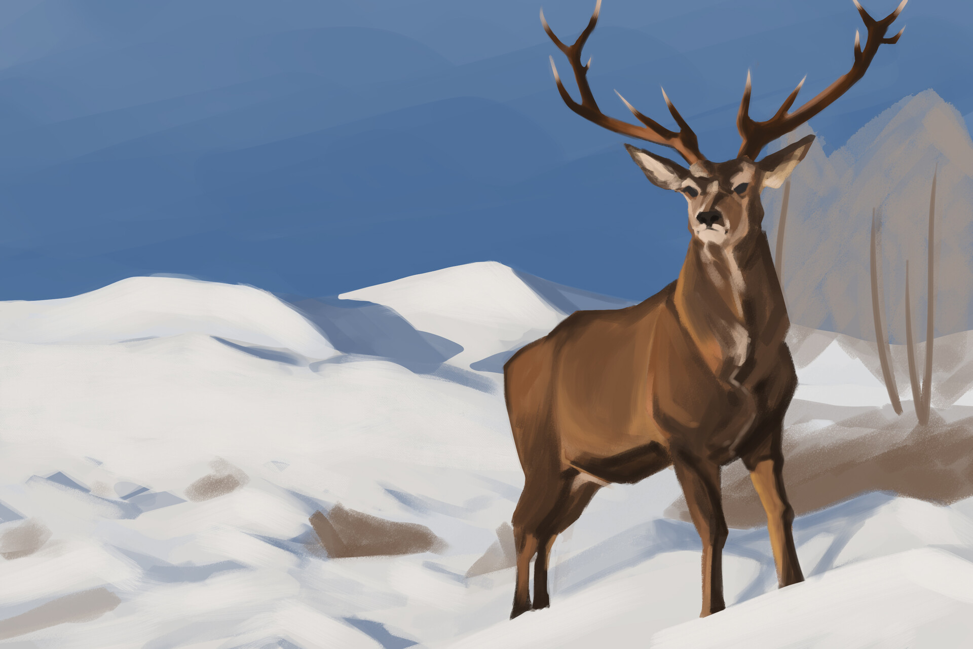 ArtStation - Dear Deer