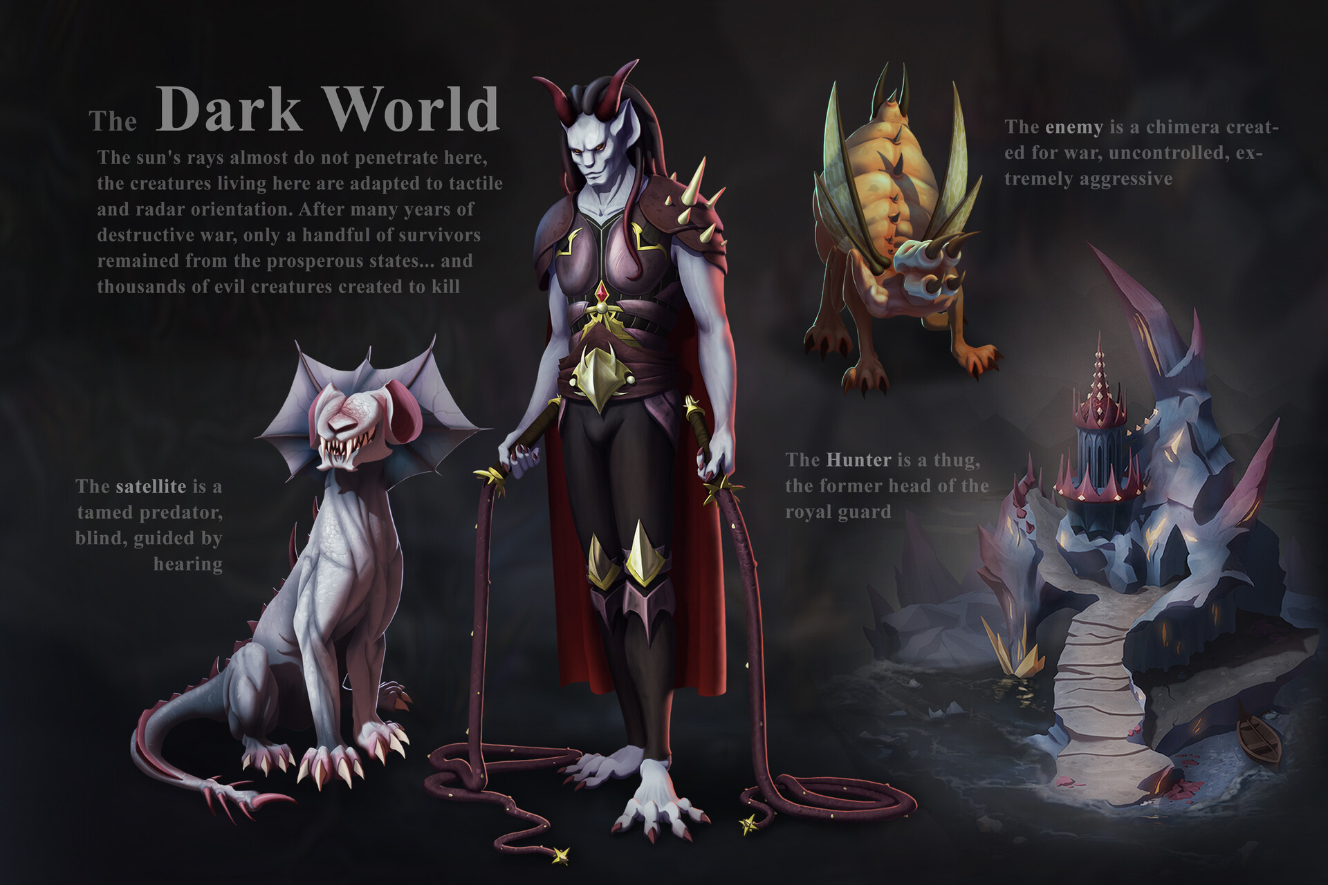 ArtStation - The Dark world