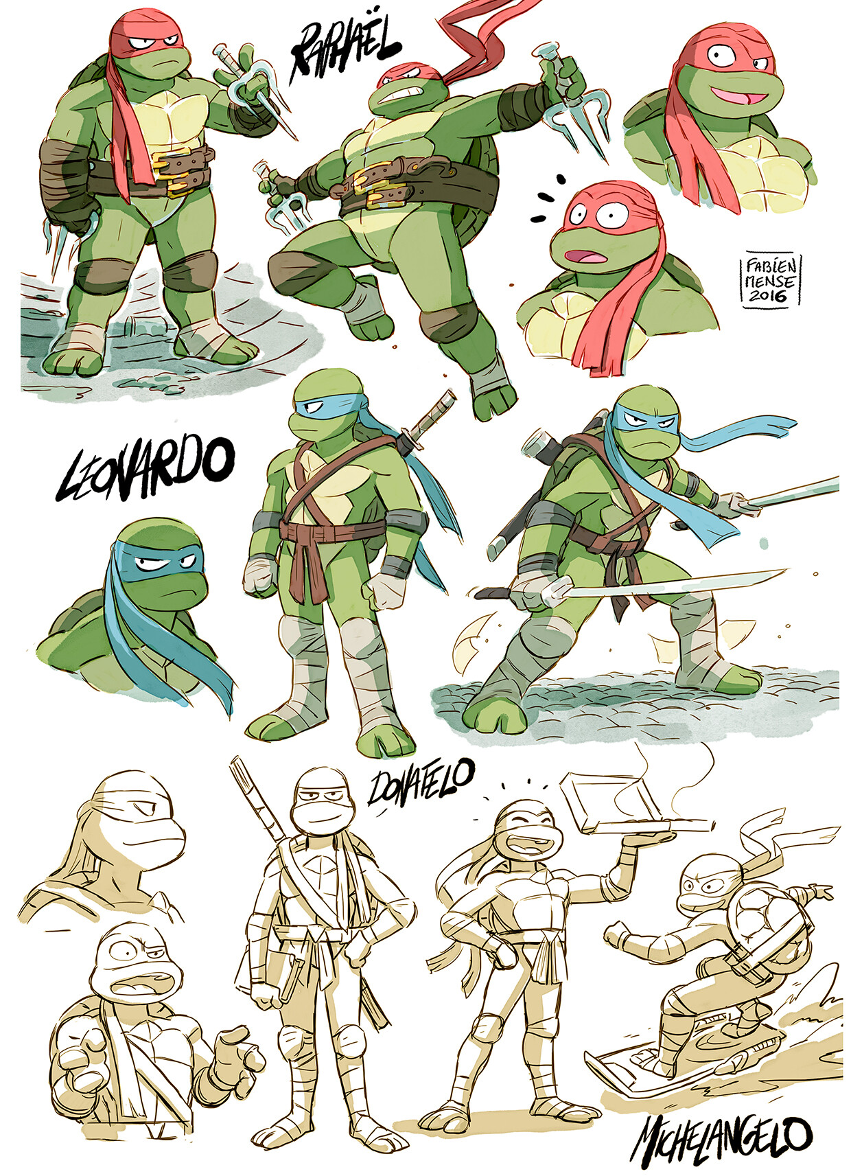 ArtStation - TMNT (Nickelodeon)
