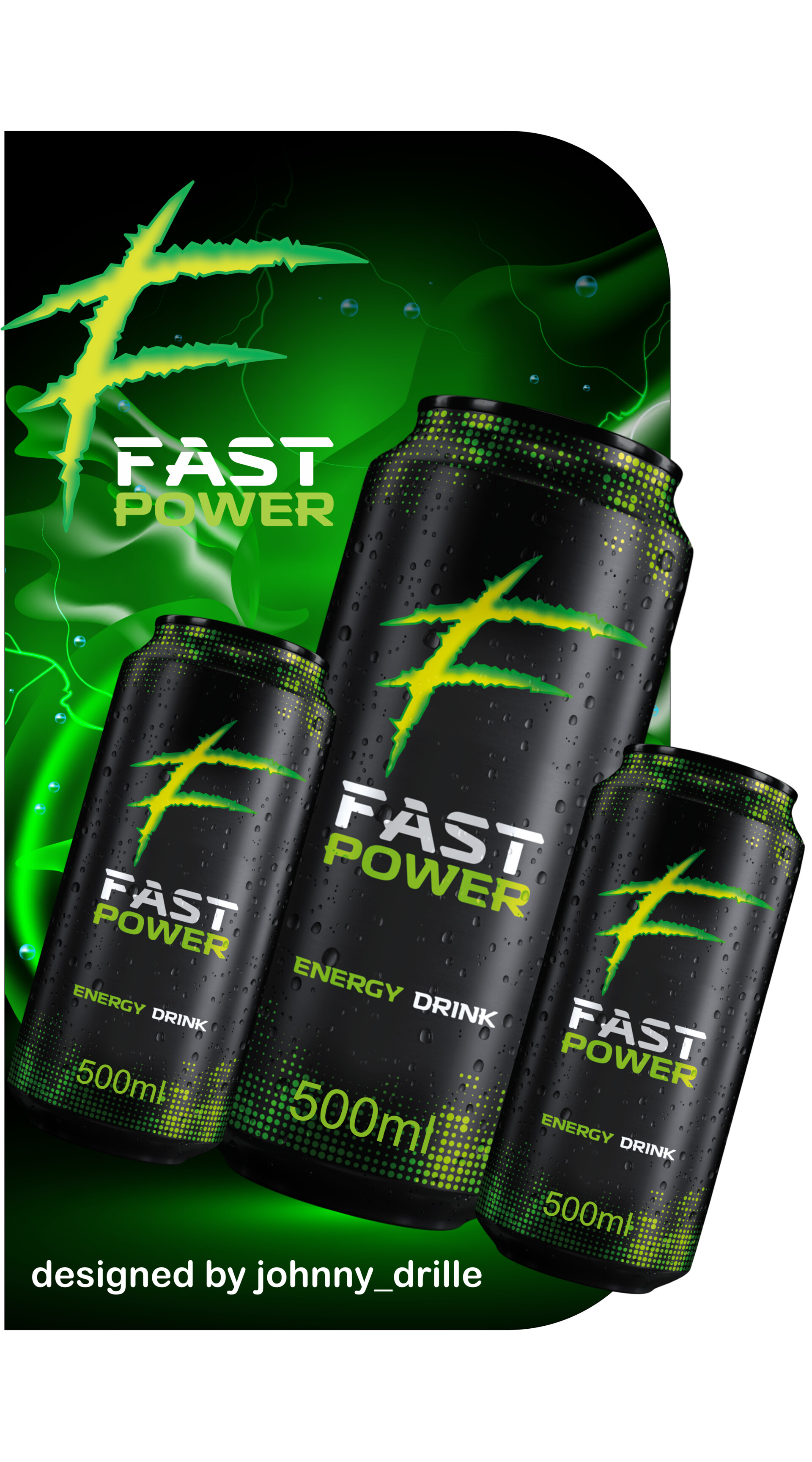 ArtStation - Fast Power JALAVISTA Sticker