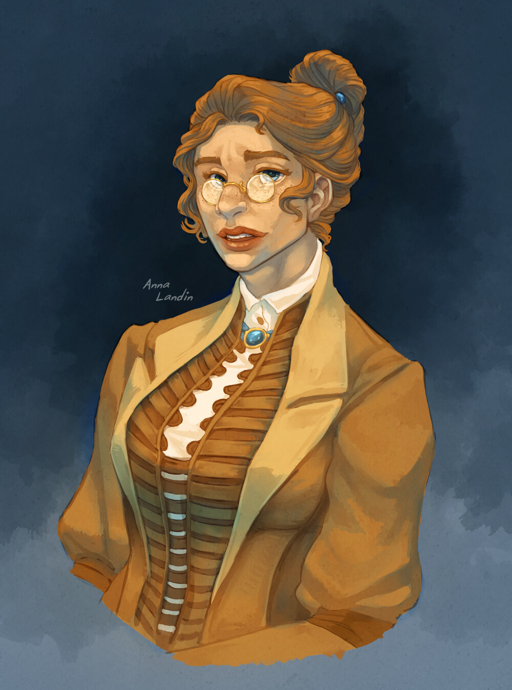 Anna Landin - Luminaries' Society - Theadora Halpin