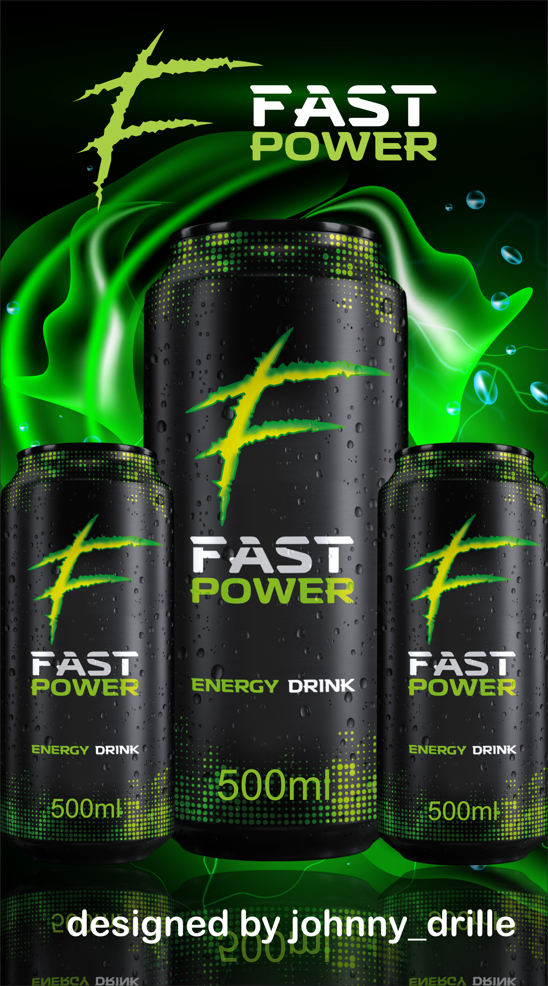 ArtStation - Fast Power JALAVISTA Sticker