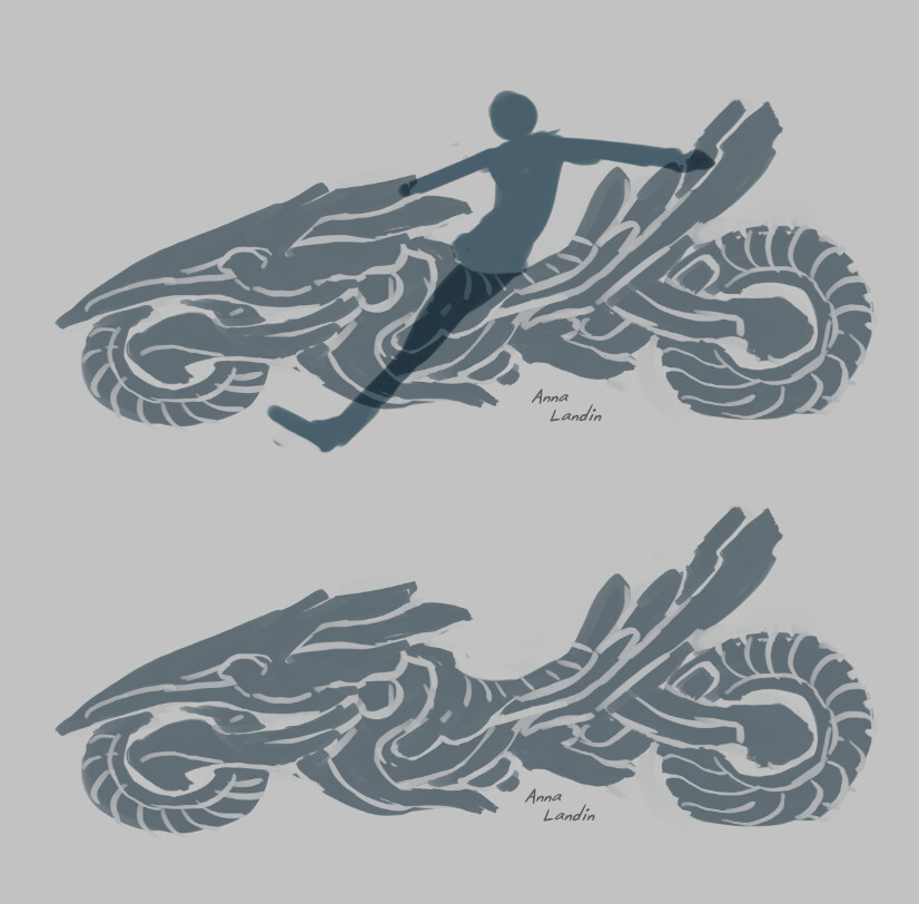 Anna Landin - Pharos: Warhorse Motorcycle