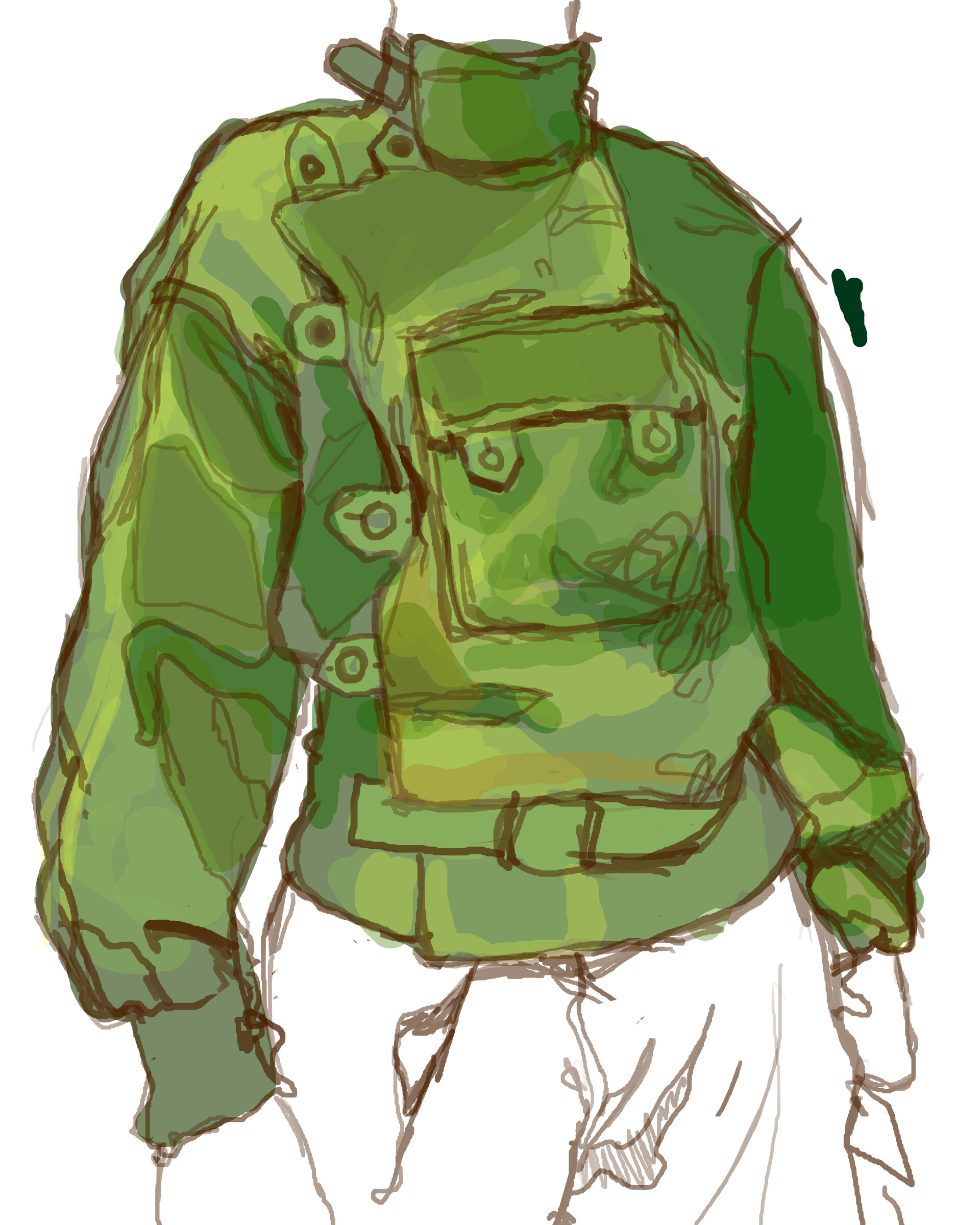 ArtStation - clothing render