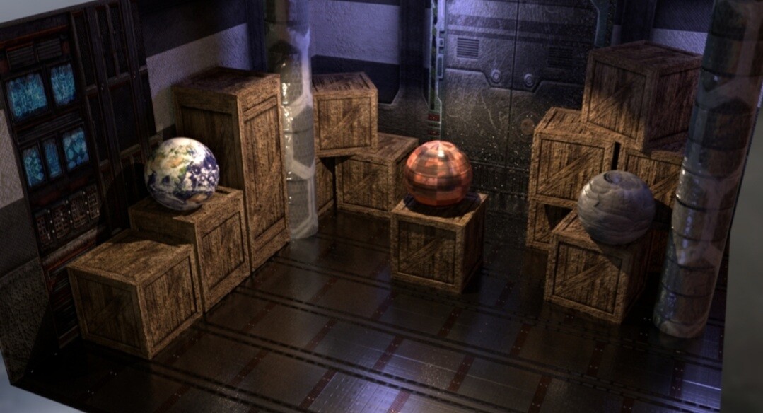 ArtStation - Texturing and Lighting Showcase