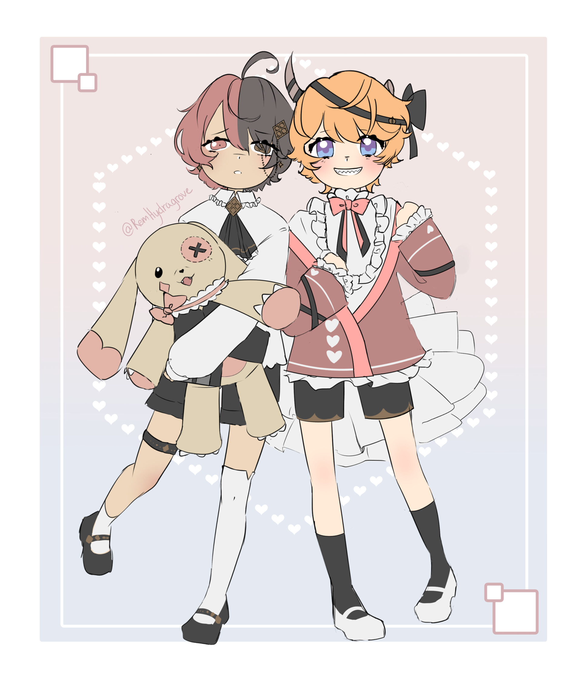 ArtStation - Demon Friends - OC Art