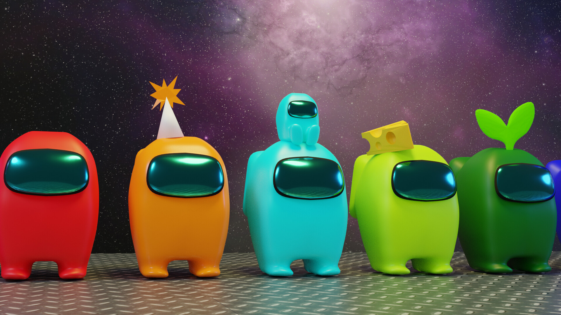 ArtStation - Among Us (3D Fan Art)