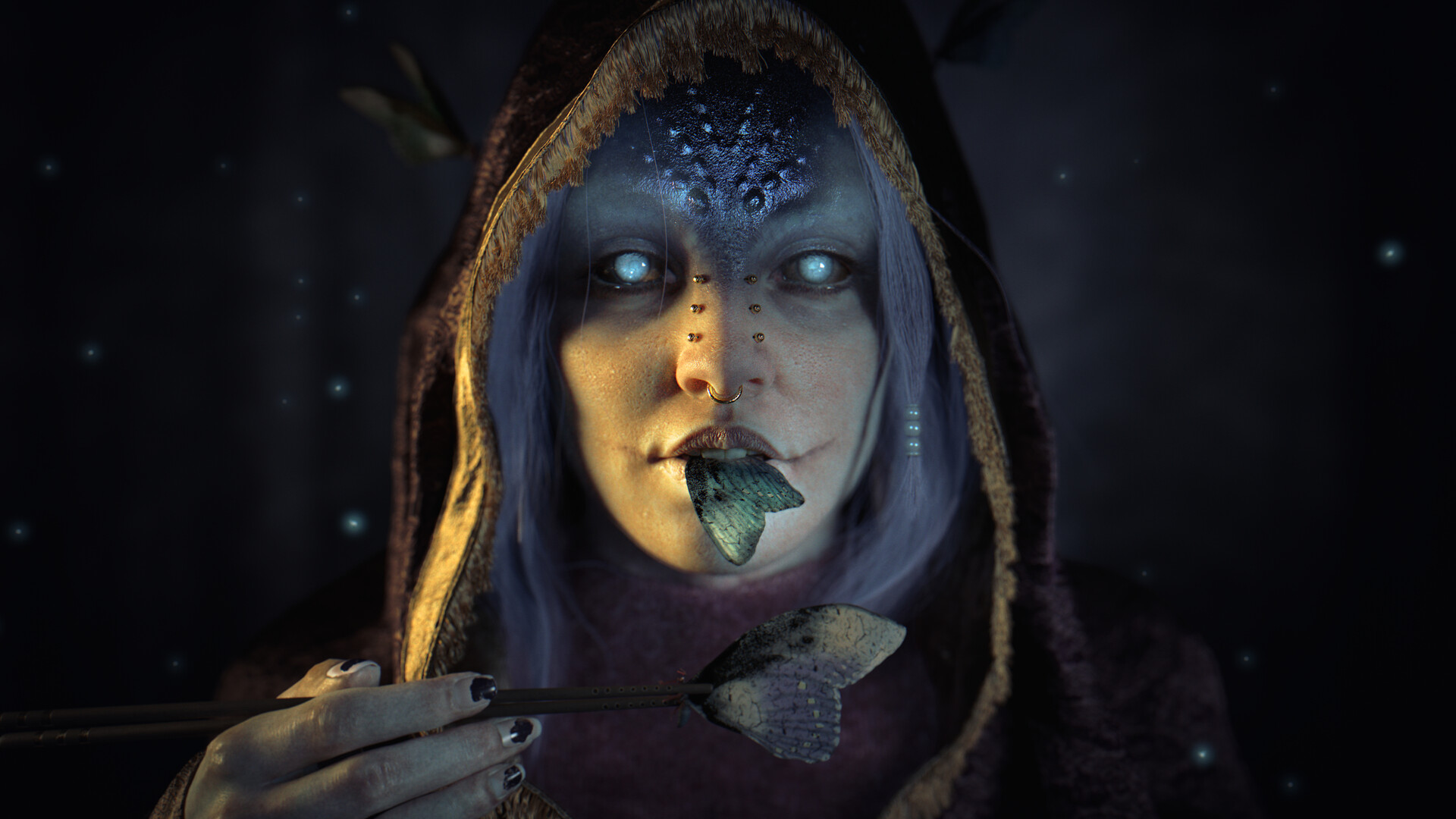 ArtStation - Butterfly Lady