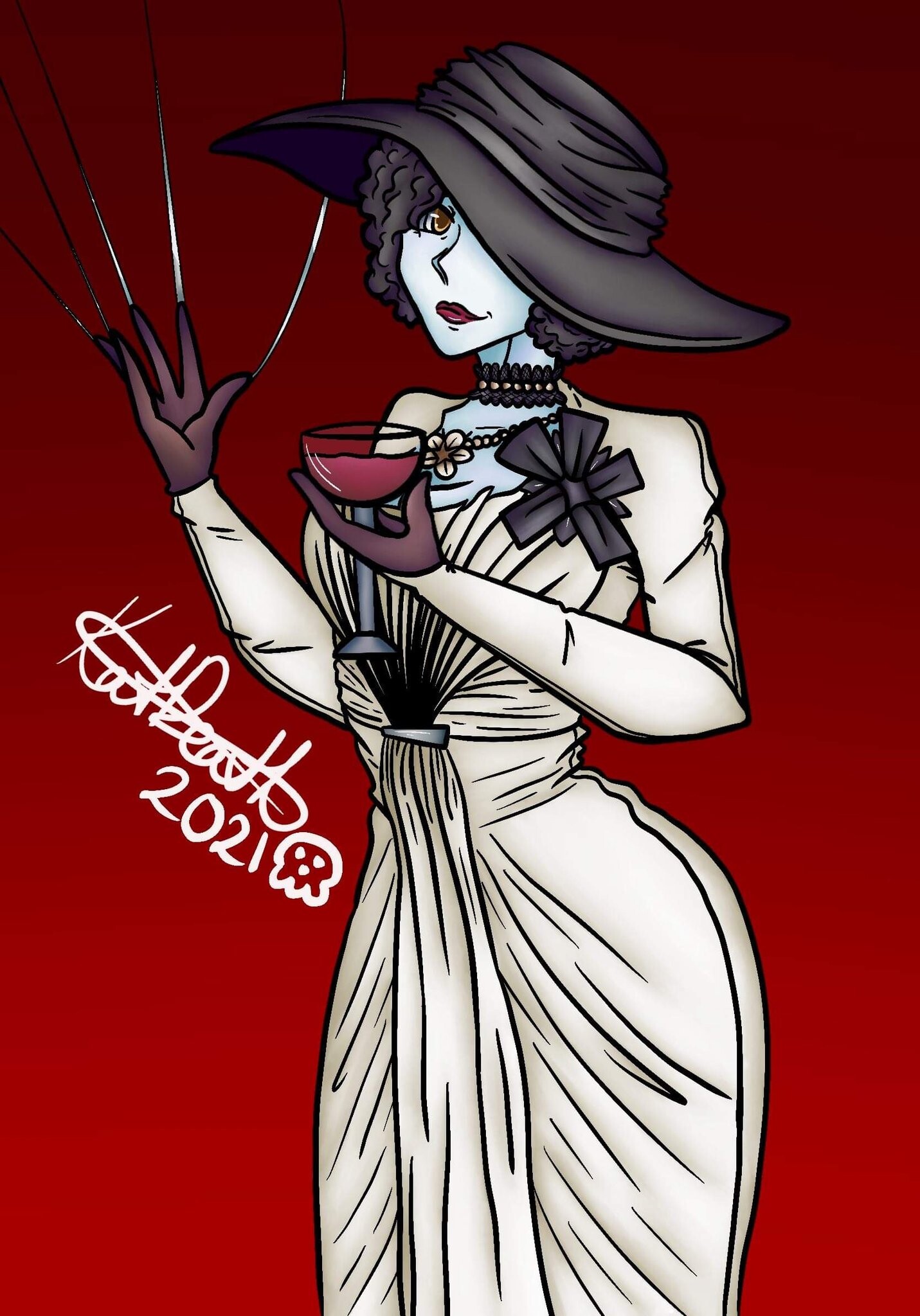 ArtStation - Lady Dimitrescu