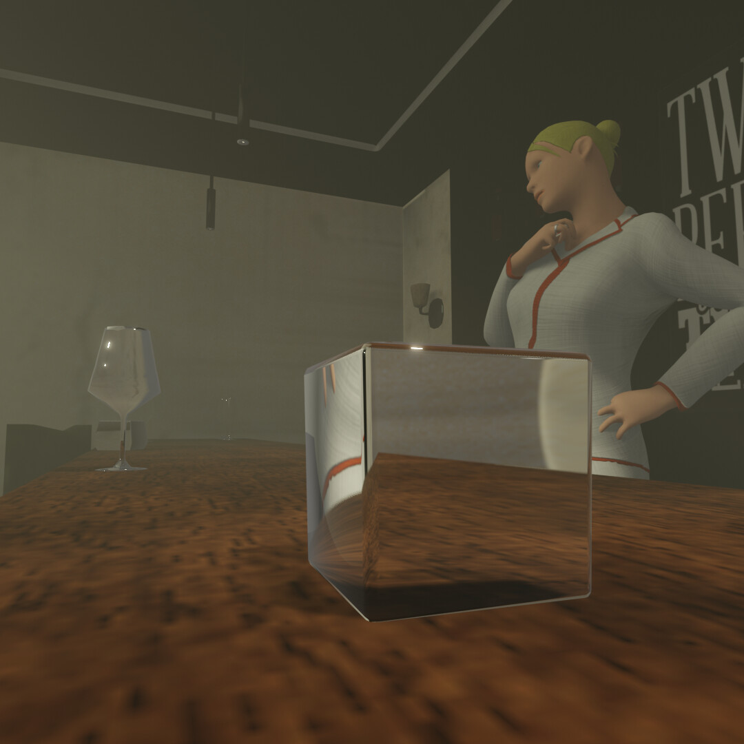 ArtStation - BAR SCENE