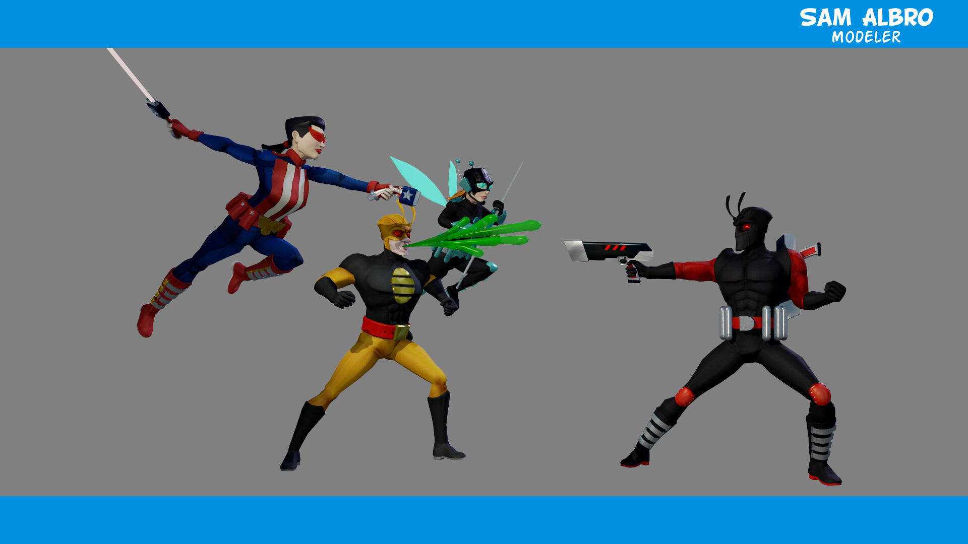 ArtStation - Cockroach Man Characters