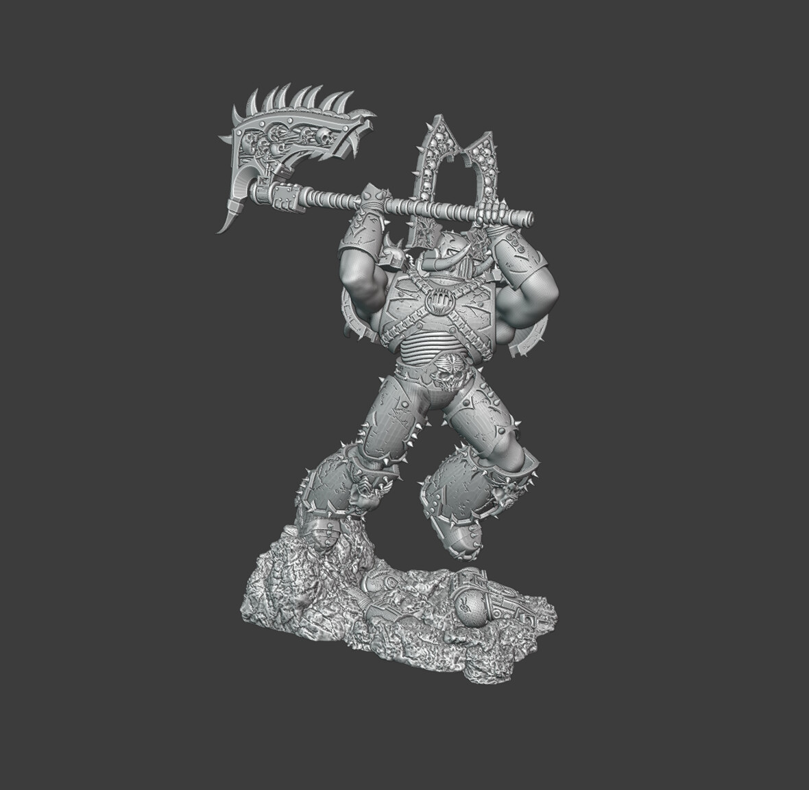 ArtStation - Kharn the Betrayer 90mm