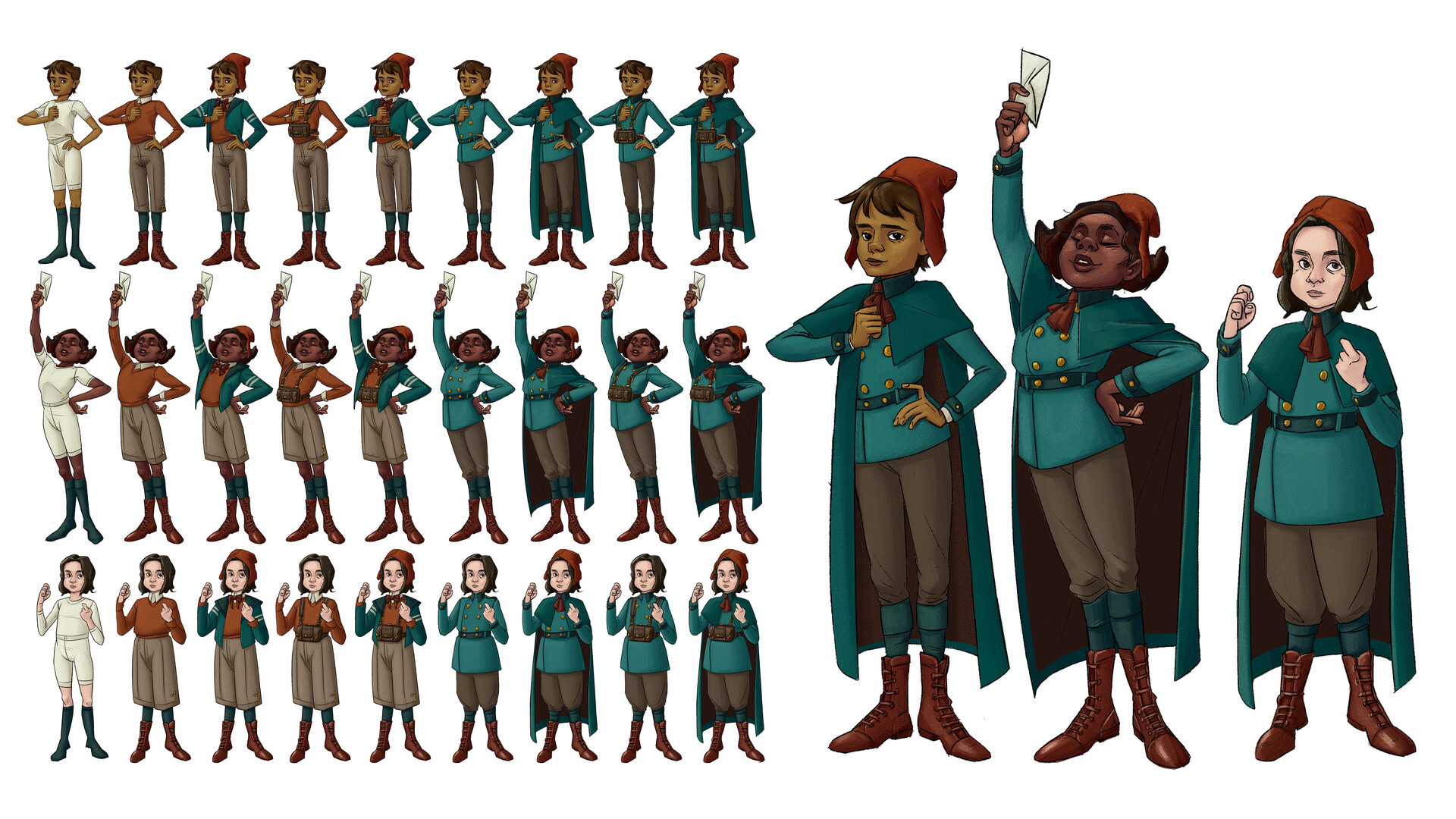 ArtStation - Messenger Uniforms