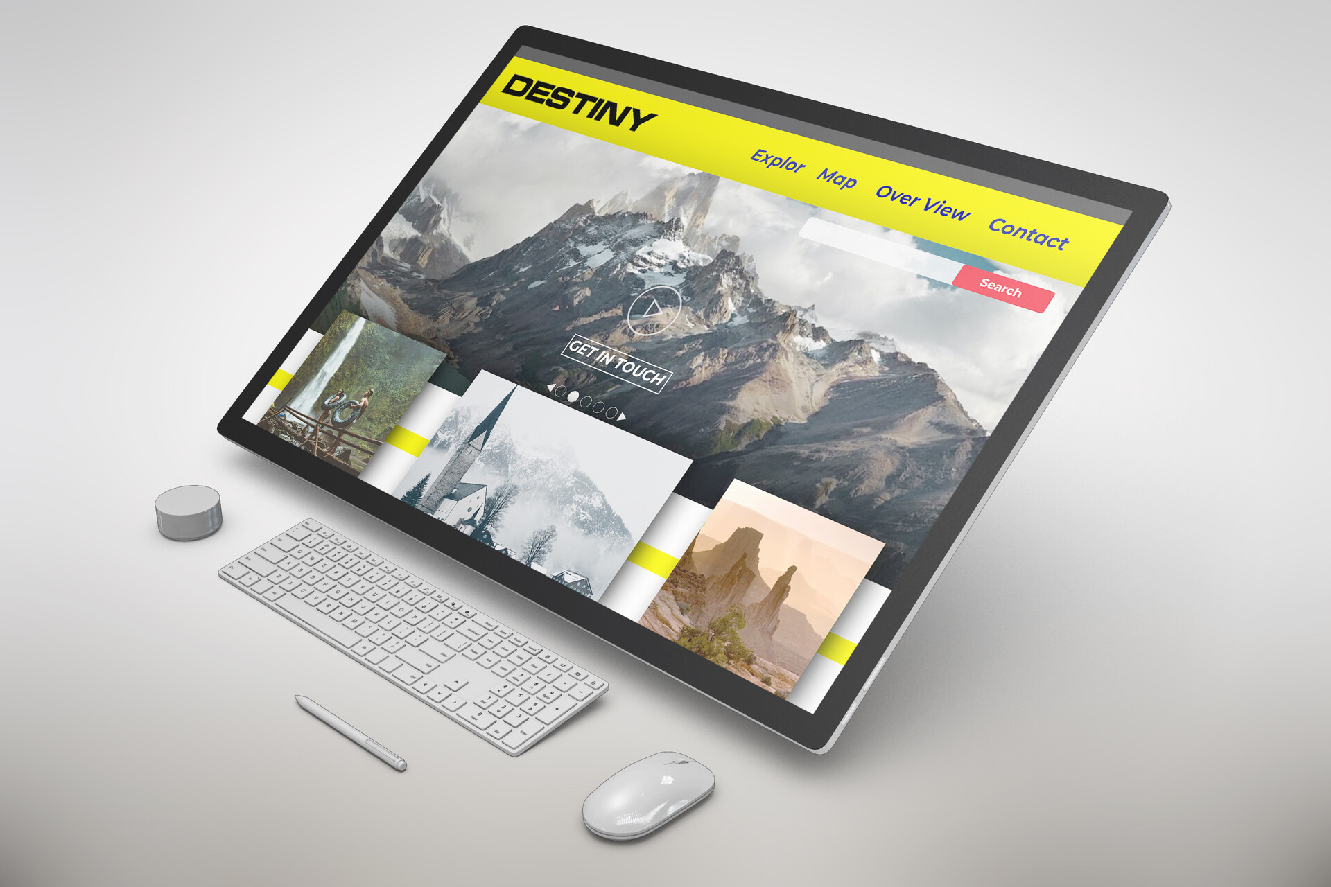 ArtStation - Web layout Desige