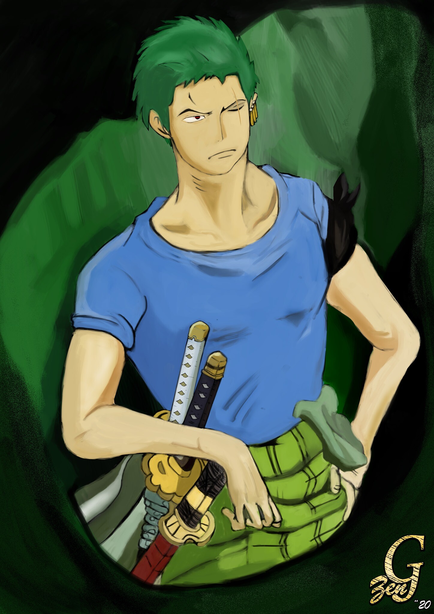 ArtStation - Roronoa Zoro
