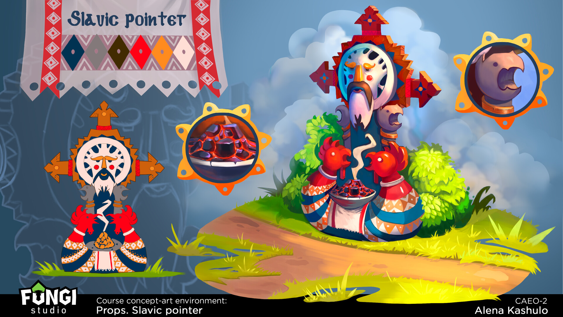 ArtStation - Slavic props. Pointer