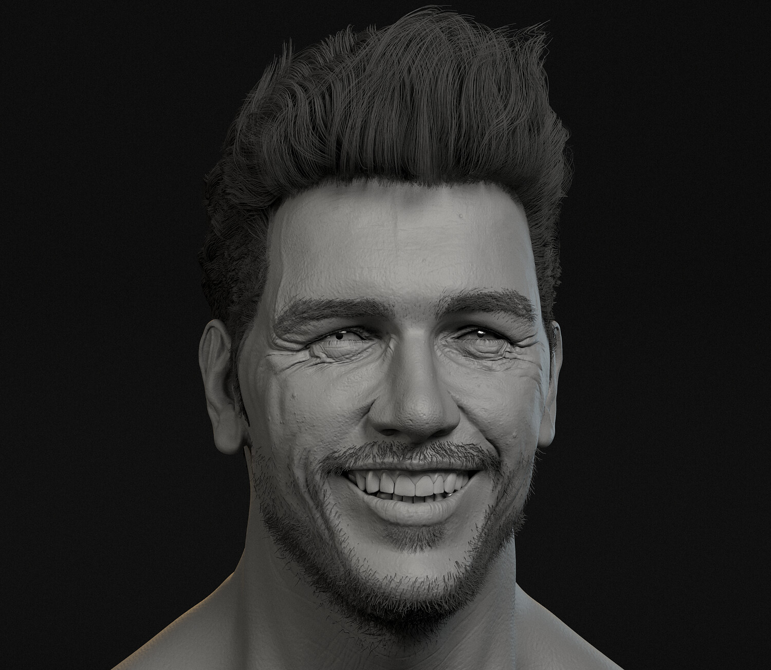 Guillem Font - James Franco Likeness Sculpt
