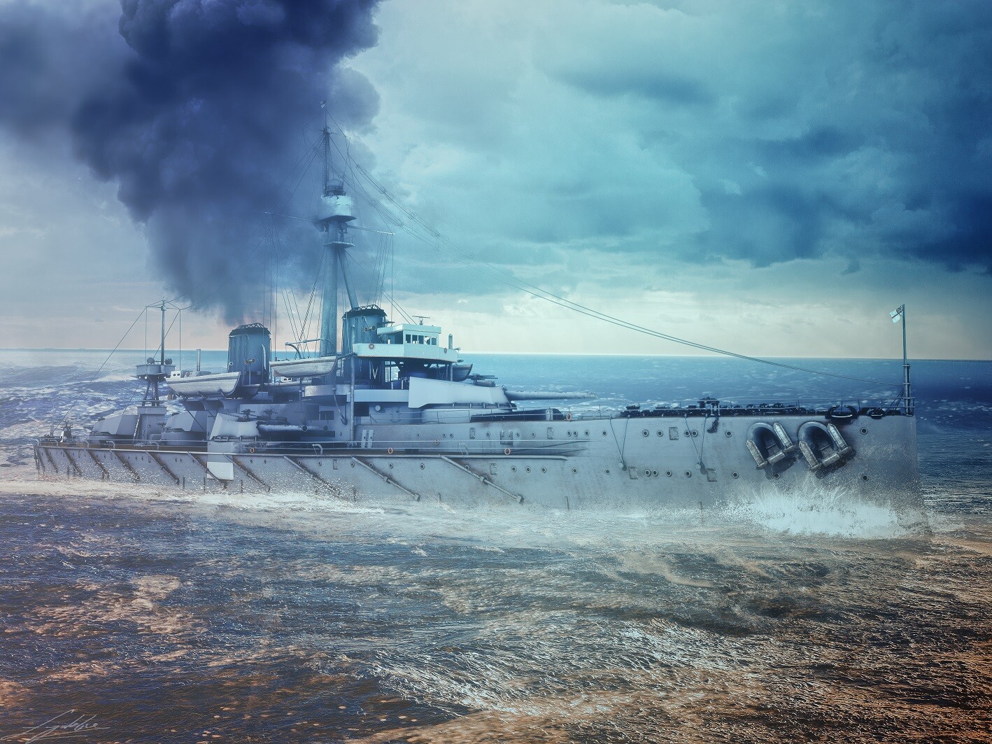 ArtStation - HMS Dreadnought