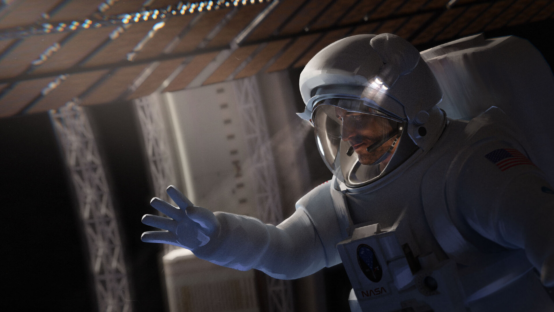 ArtStation - Another one Dude in the Space