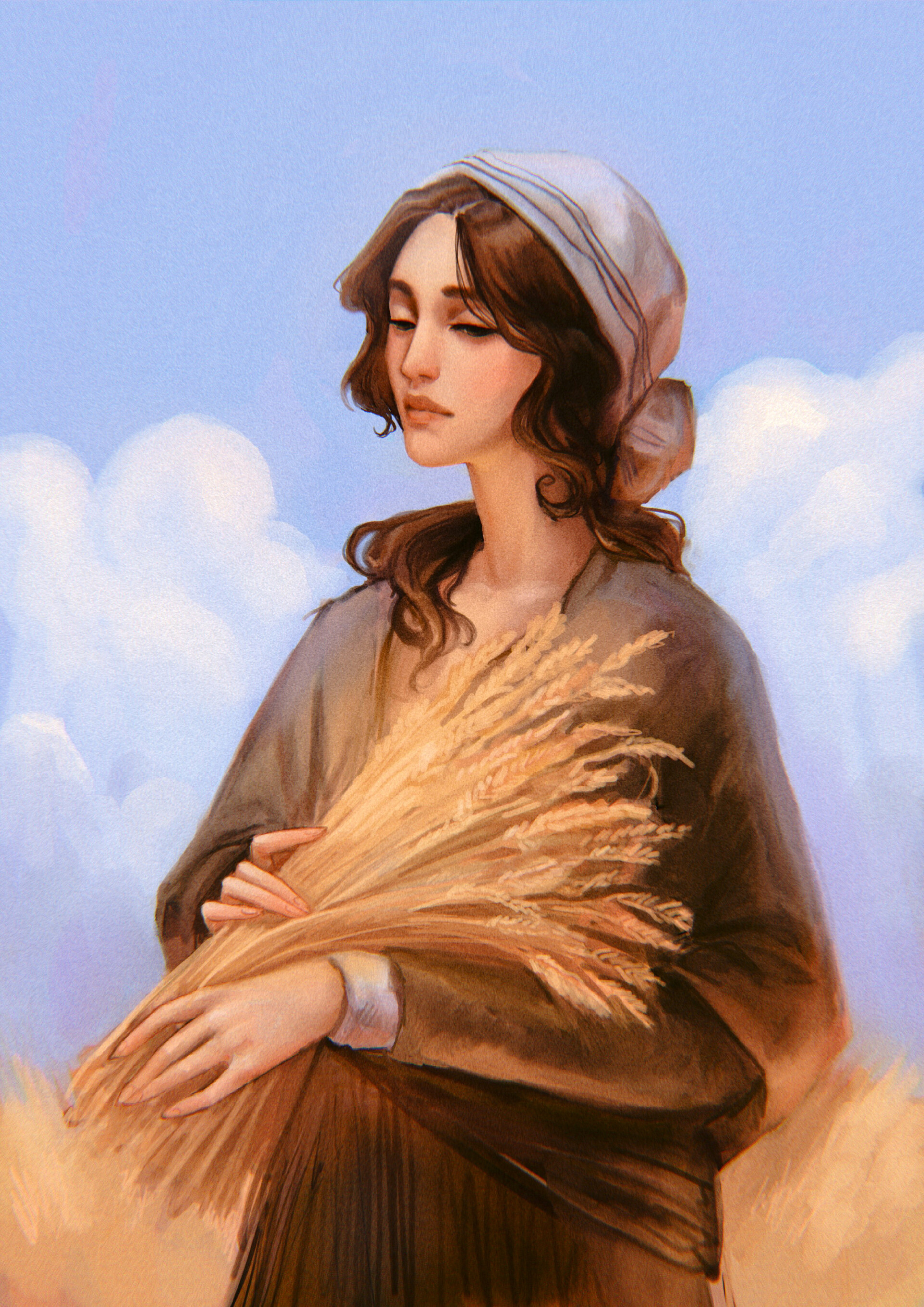 ArtStation - Wheat Collector Commission