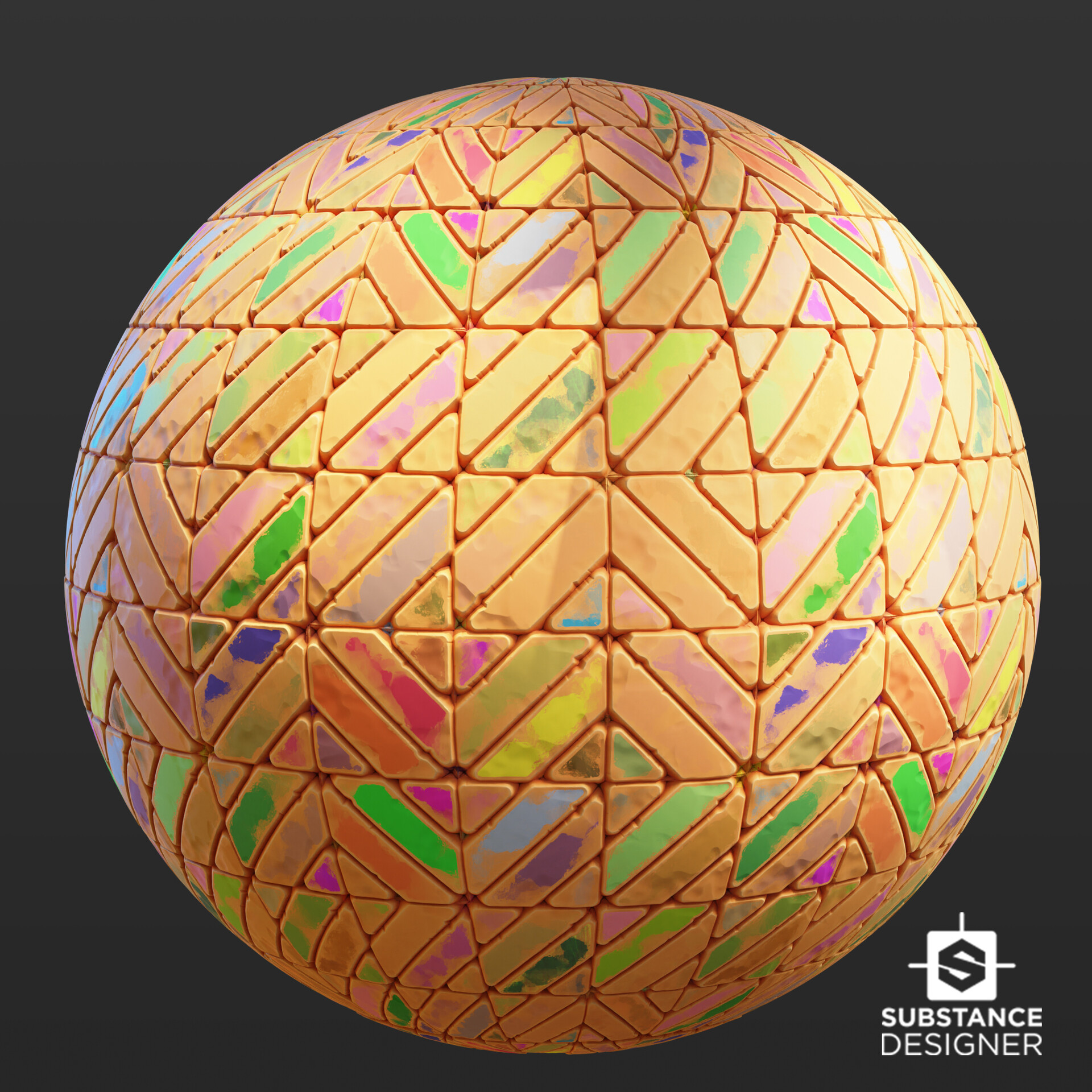 ArtStation - Exercise23_Stylized Tile