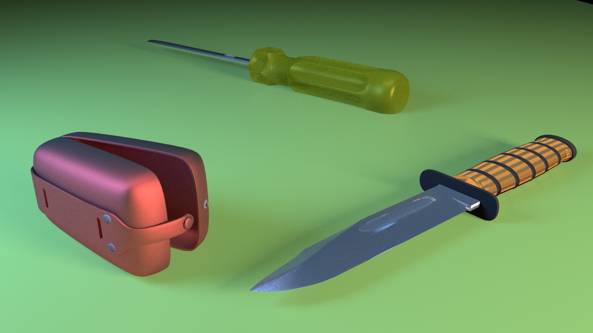 ArtStation - Props Modeling & Lighting