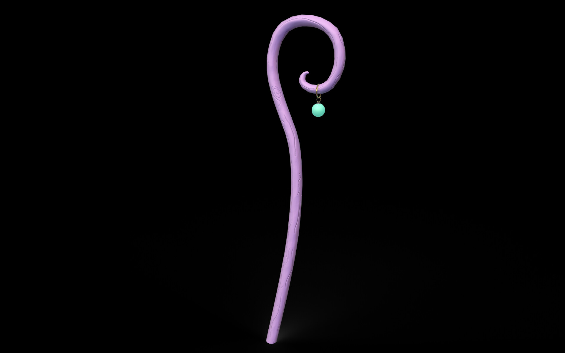 ArtStation - Stylized Staff