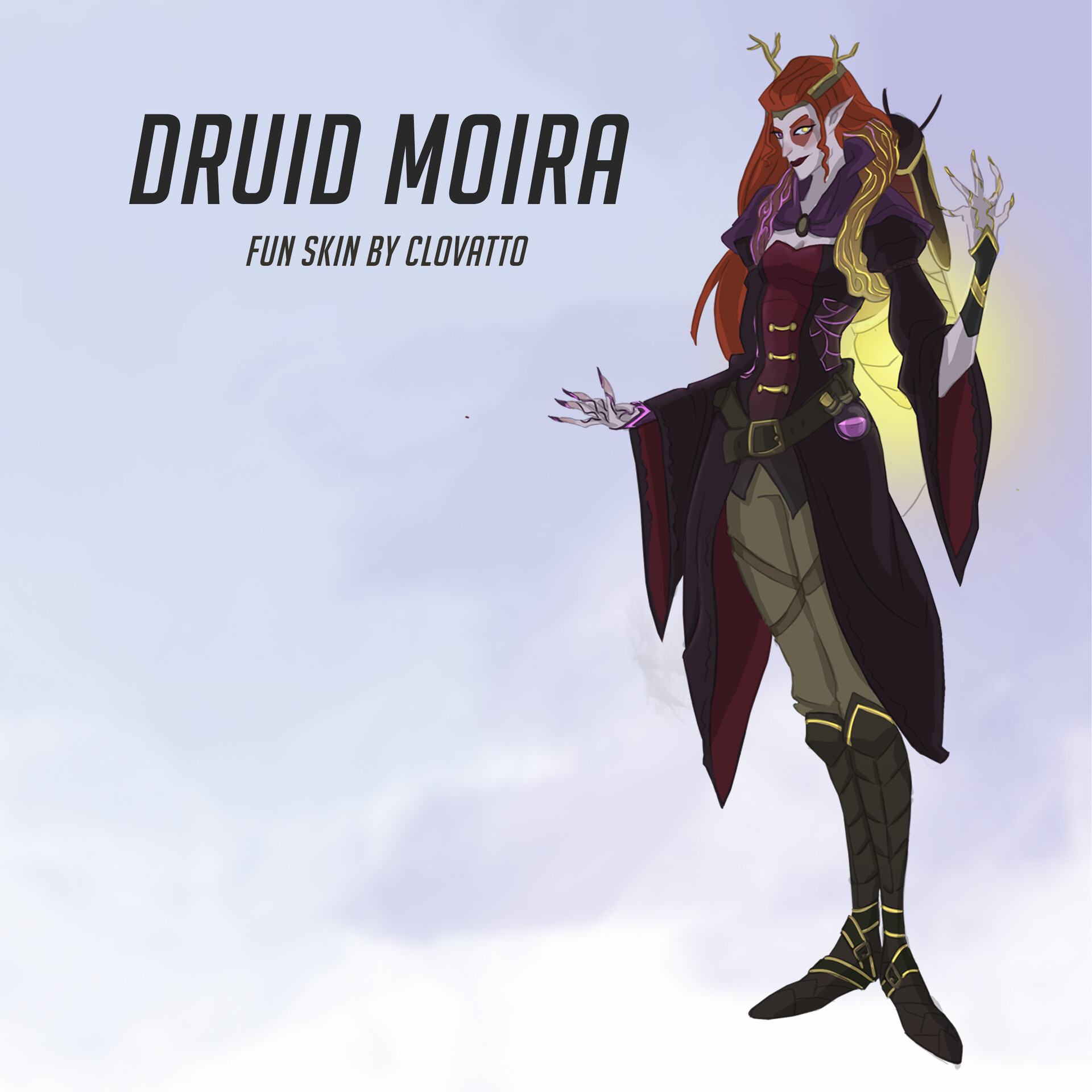 ArtStation - Druid Skin | Overwatch Fanart 2020