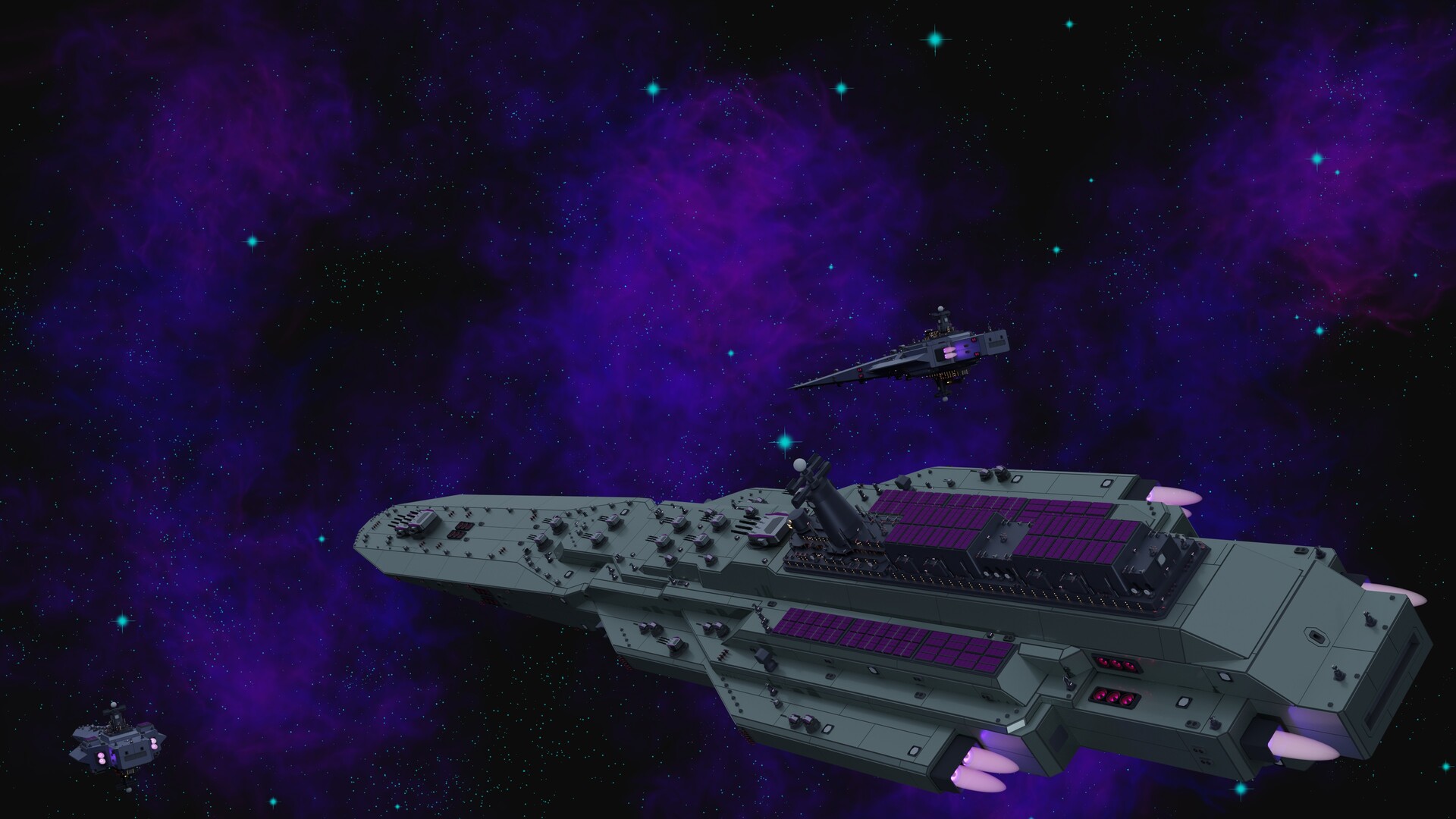 ArtStation - Mazeri Heavy Battlecruiser 2