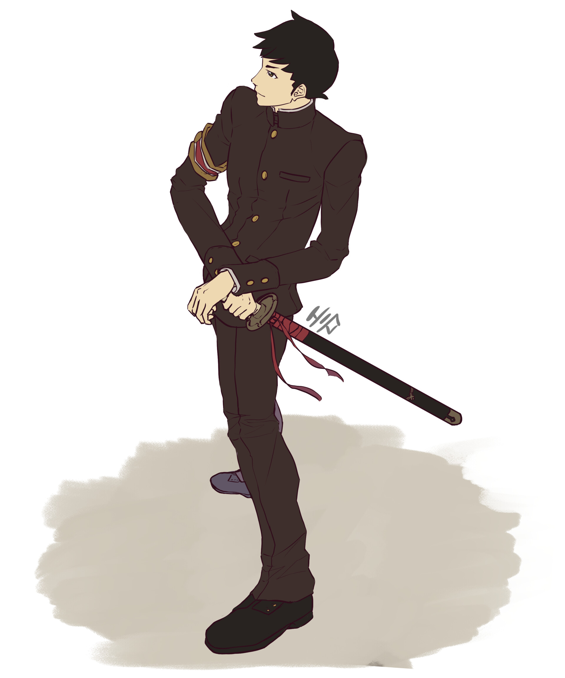 ArtStation - Ryunosuke Naruhodo fanart