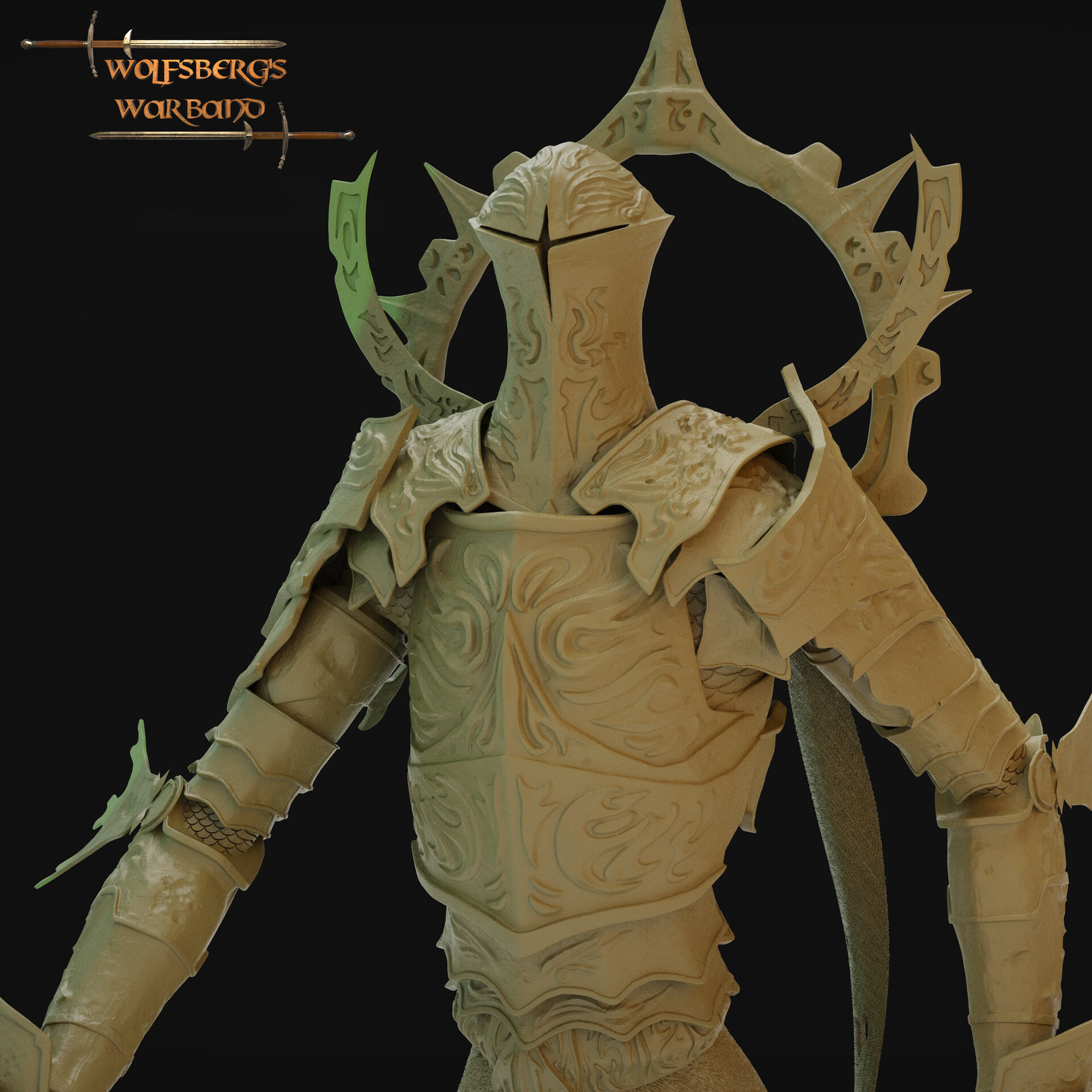 ArtStation - Silver Guardian 3D Printable!
