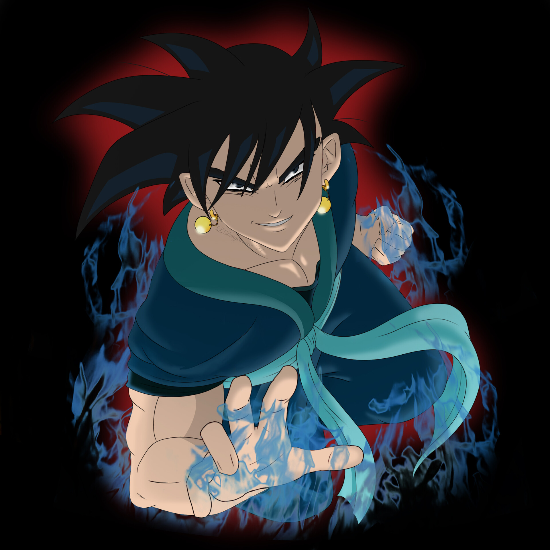 ArtStation - dragon ball z character