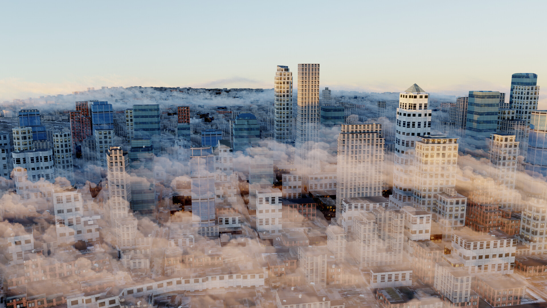 ArtStation - City render