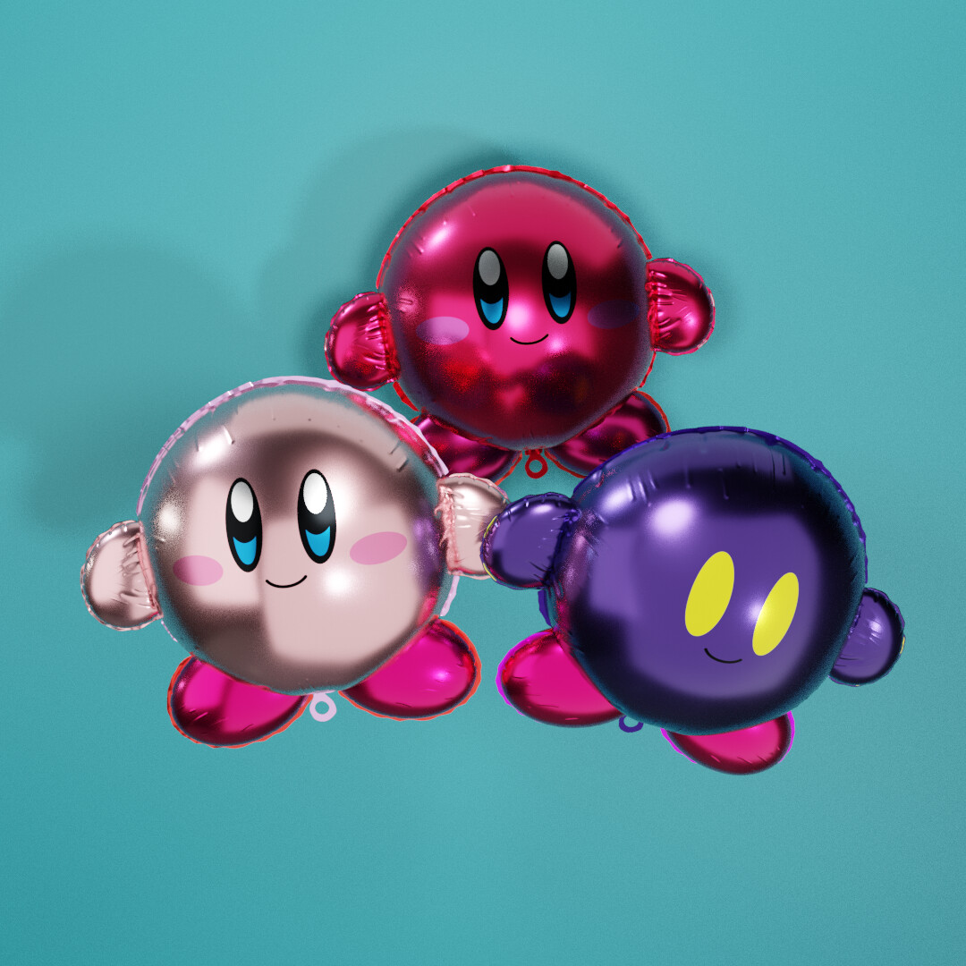ArtStation - Kirby Ballons