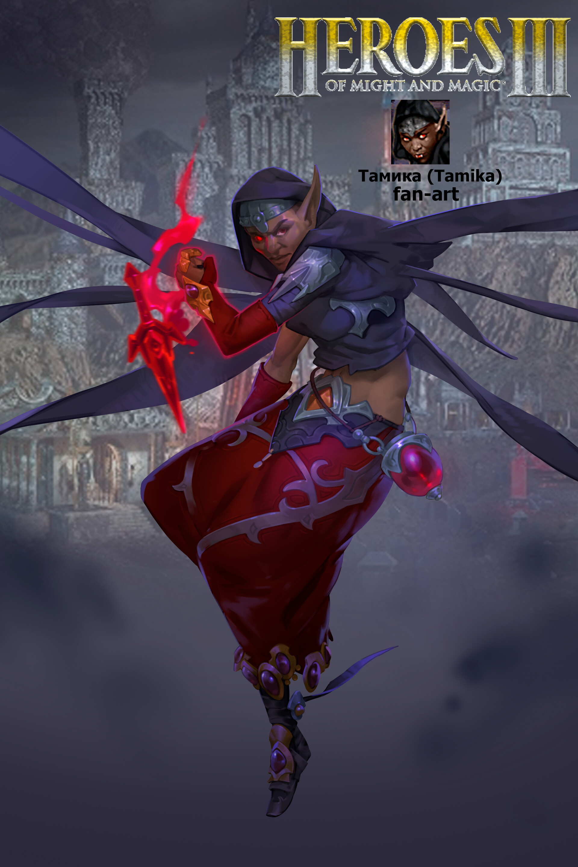 ArtStation - Tamika. Heroes 3. Fan-Art