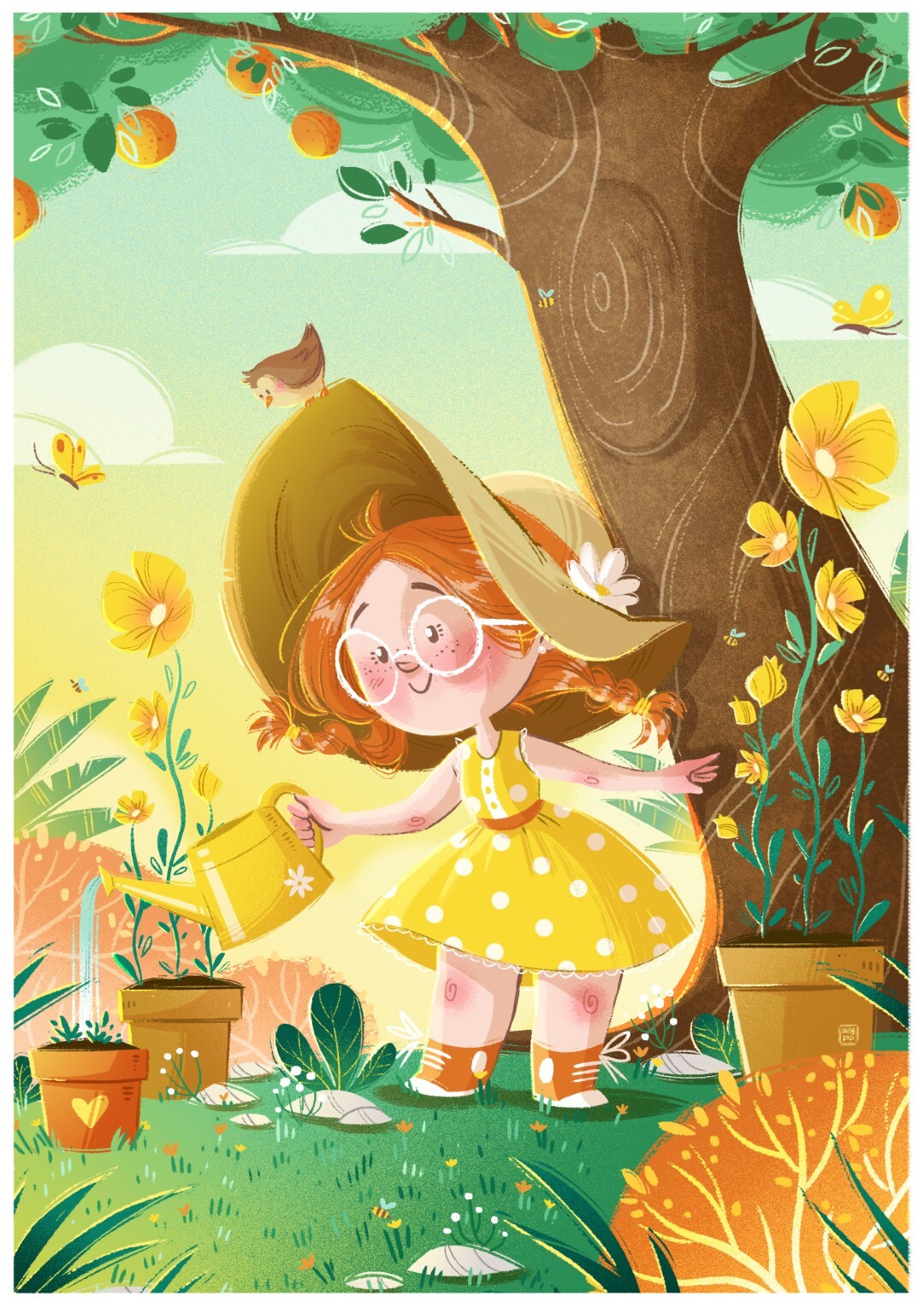 ArtStation - Garden time