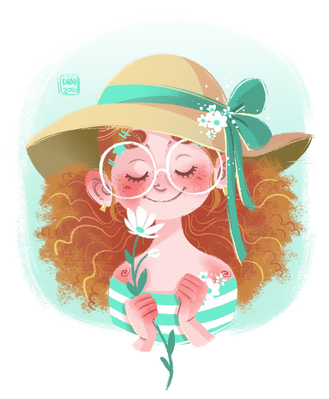 ArtStation - Ginger girl