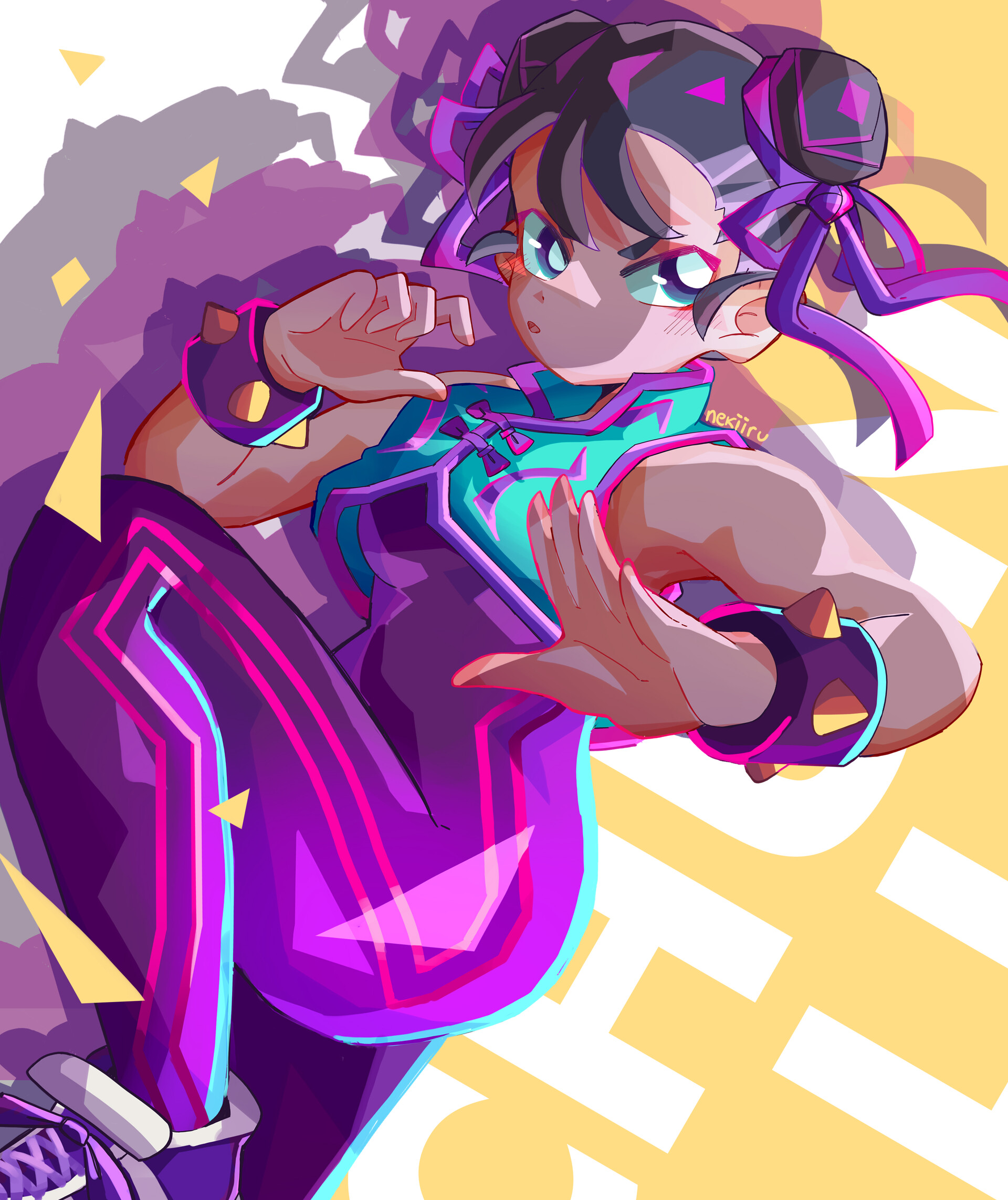 ArtStation - Purple Alt Alpha Chun Li