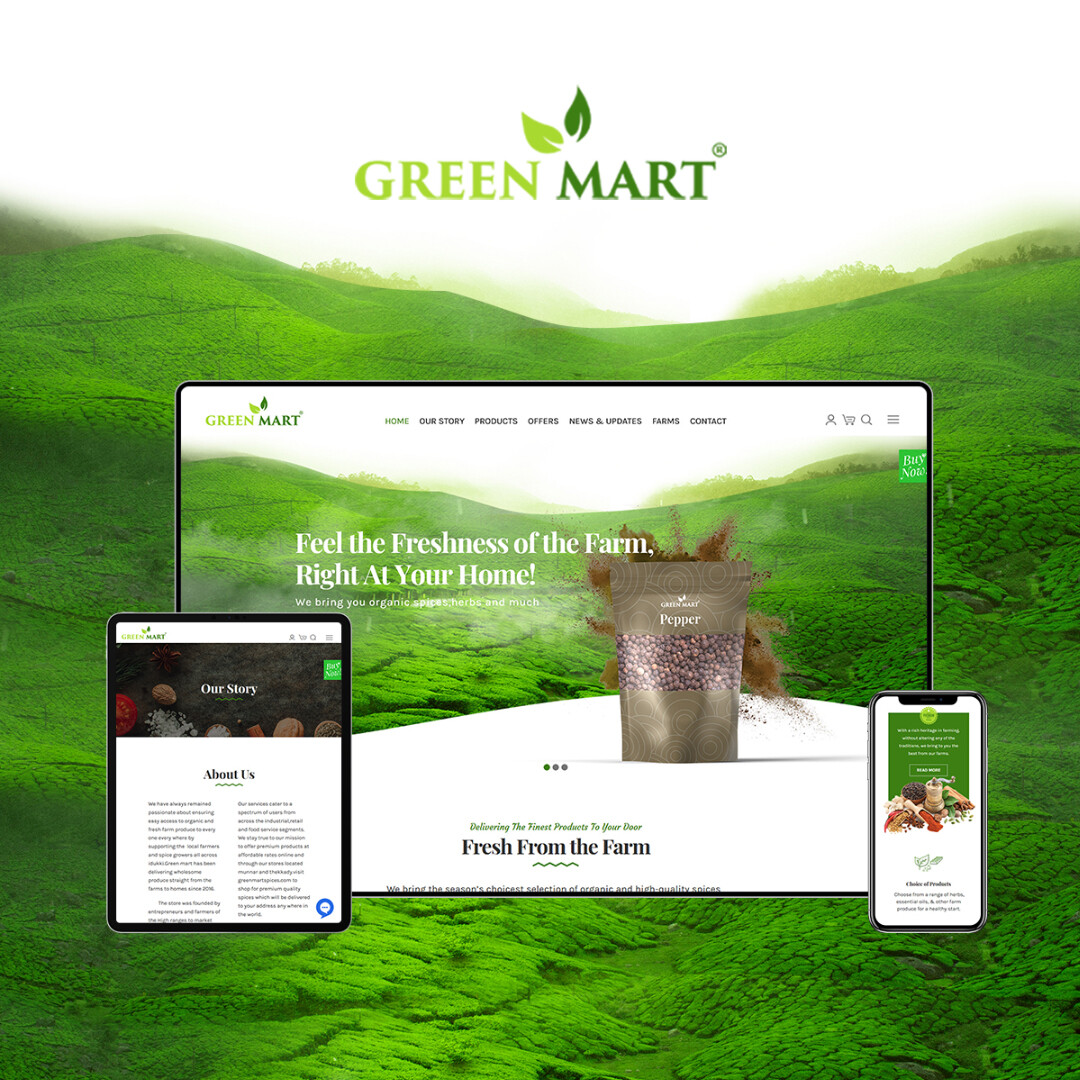 ArtStation - Green Mart : E - Commerce + Social Media