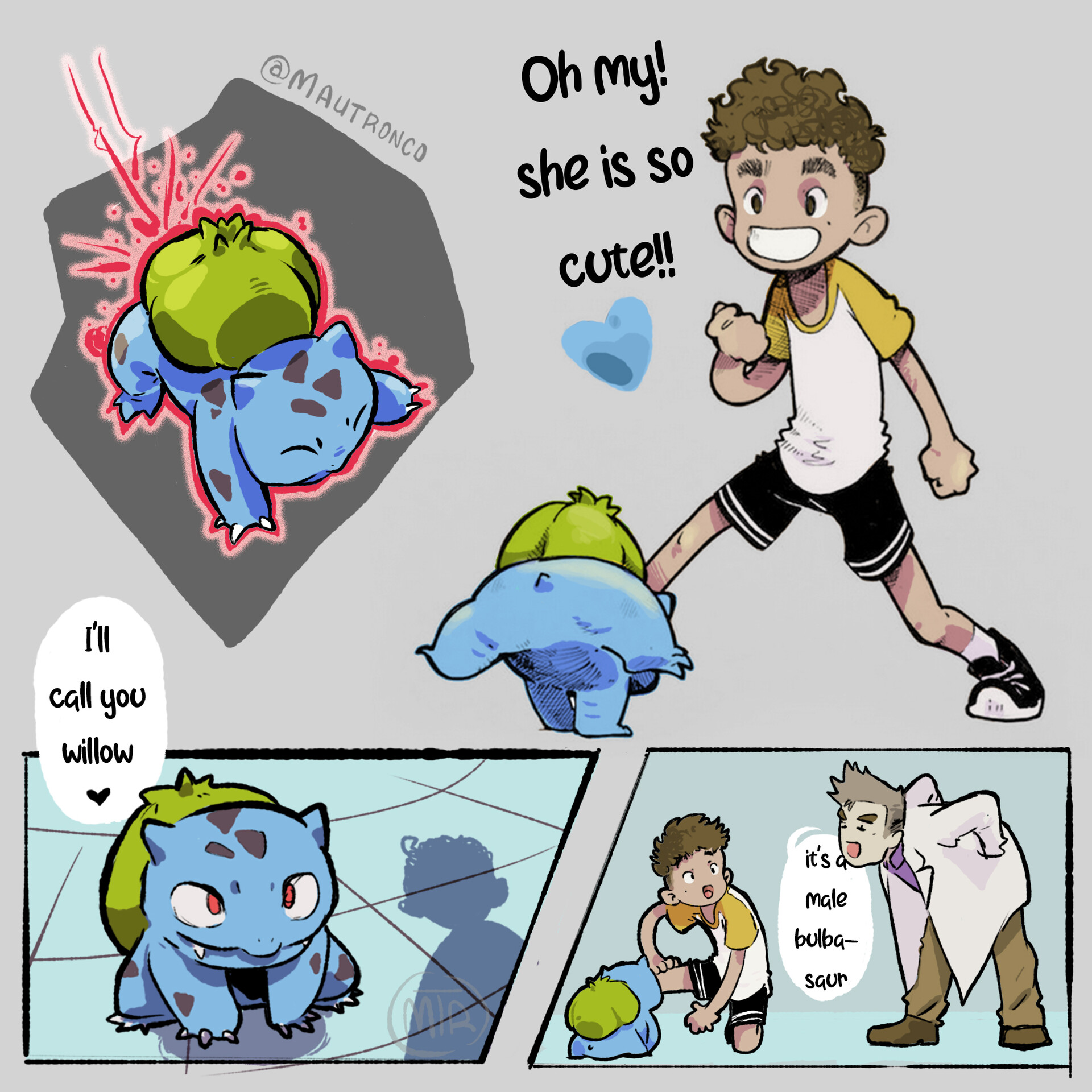sad bulbasaur comic