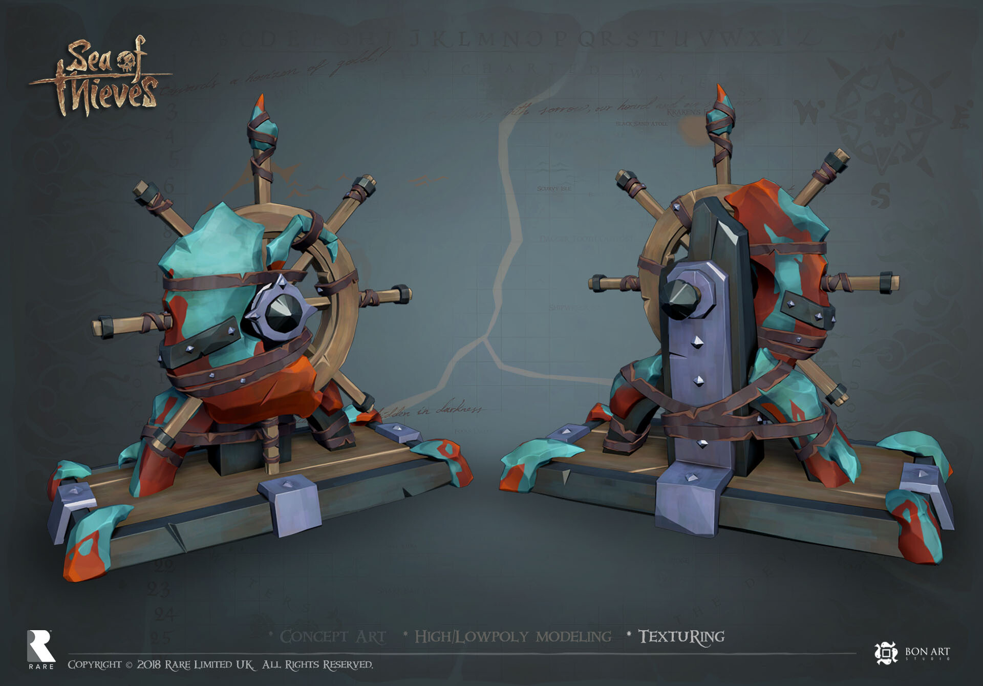 Jenia Todorova - Sea of Thieves - Ocean Crawler Set